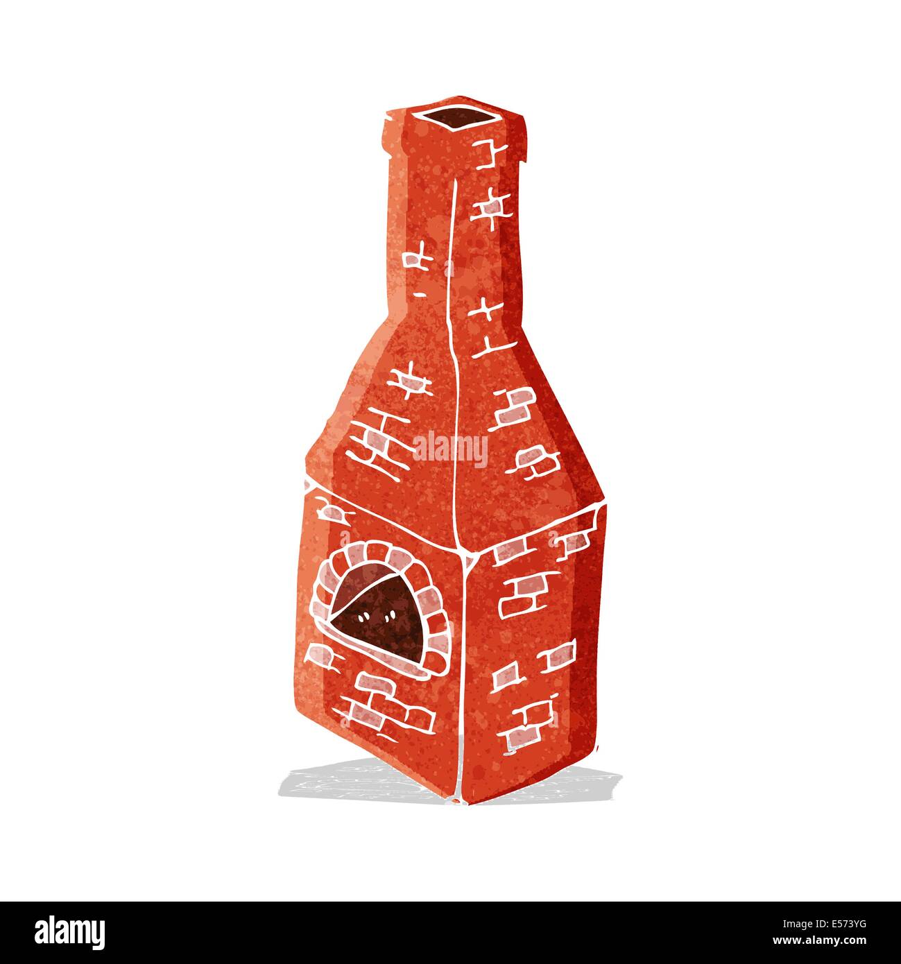 cartoon old stove chimney Stock Vector Image & Art - Alamy