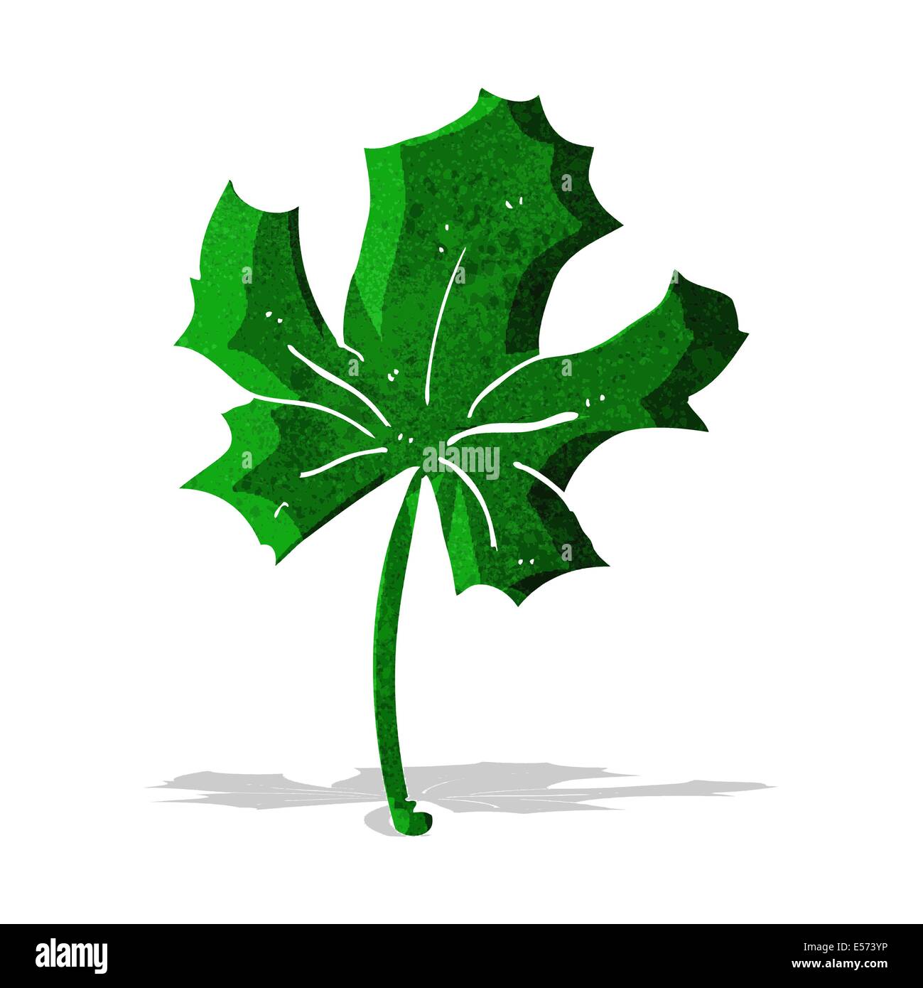 cartoon red maple leaf Stock Vector Image & Art - Alamy