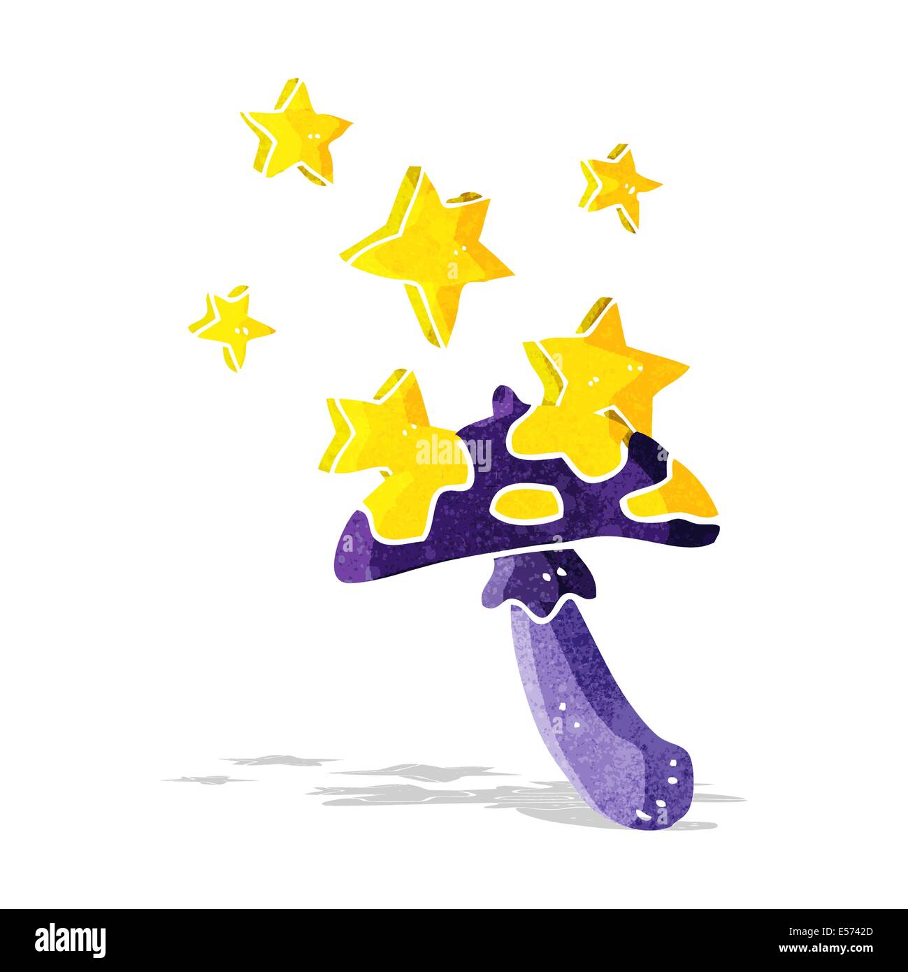 cartoon magic toadstool Stock Vector Image & Art - Alamy