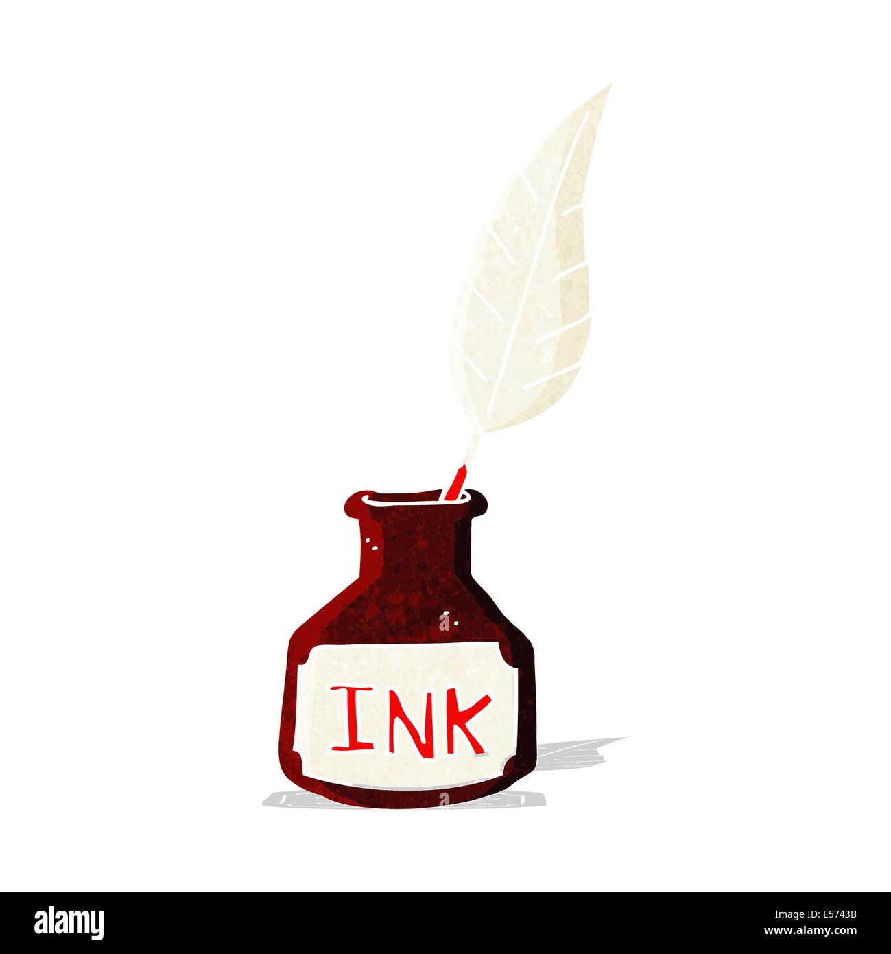 cartoon ink bottle Stock Vector Image & Art - Alamy