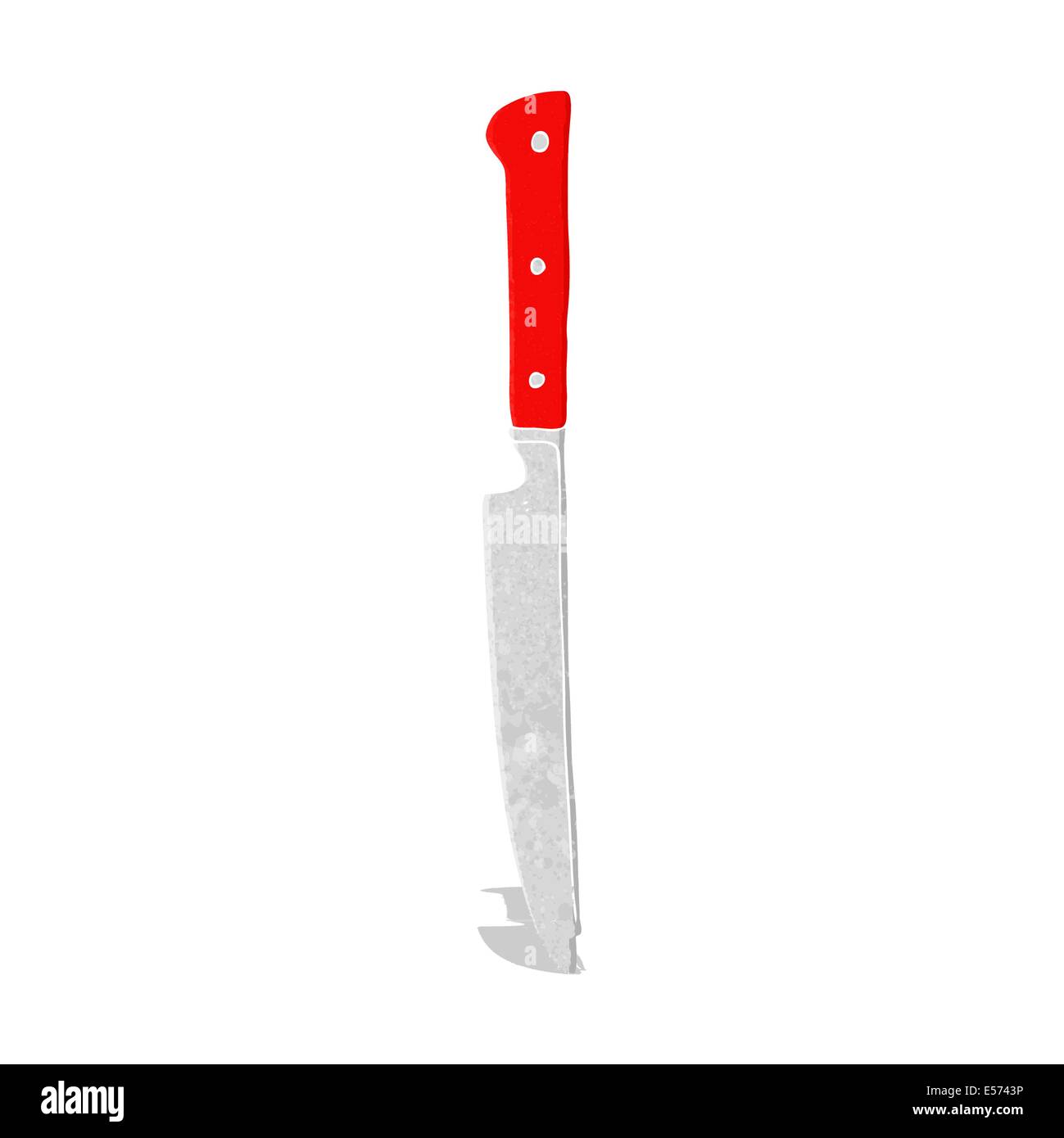 cartoon kitchen knife Stock Vector Image & Art - Alamy