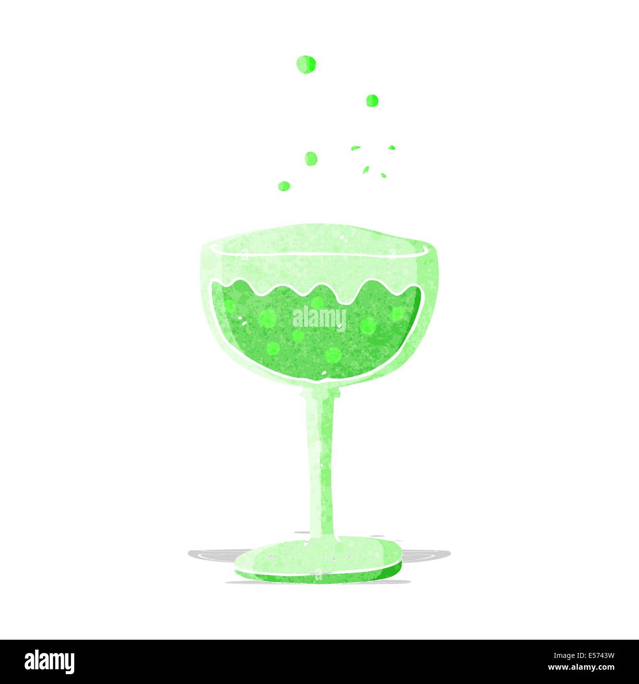 cartoon sparkling cocktail Stock Vector Image & Art - Alamy
