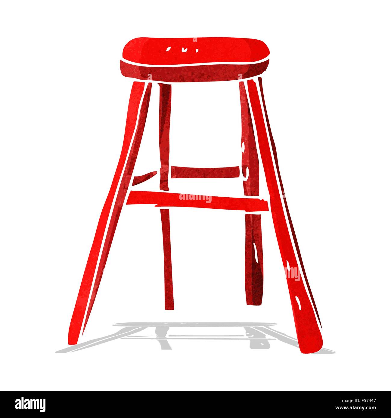 cartoon wooden stool Stock Vector Image & Art - Alamy