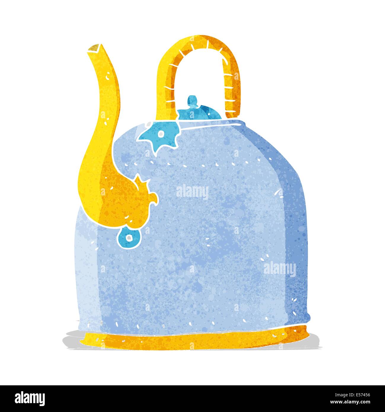 old iron kettle cartoon Stock Vector Image & Art - Alamy
