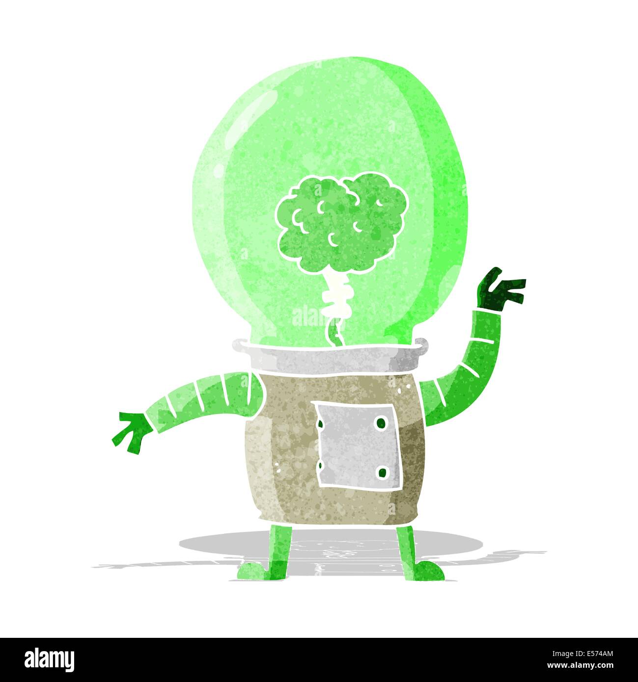 cartoon robot cyborg Stock Vector Image & Art - Alamy