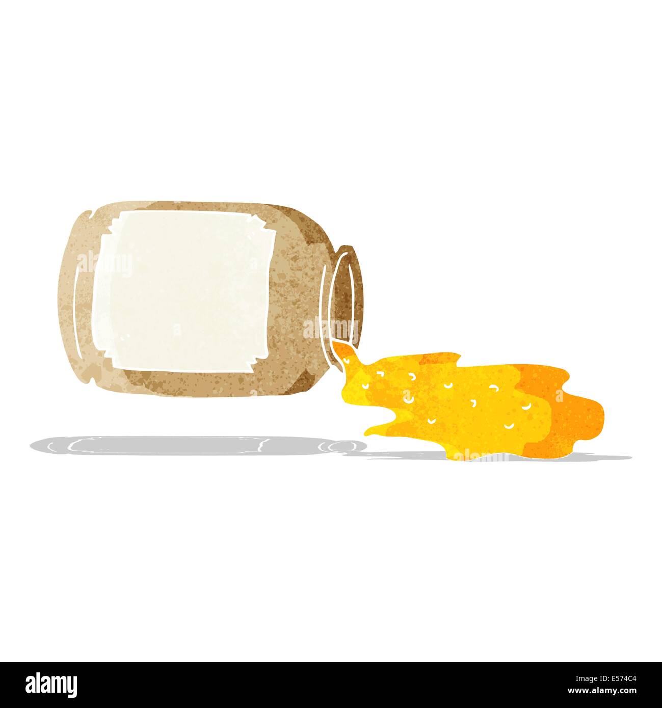 cartoon spilled jam Stock Vector Image & Art - Alamy