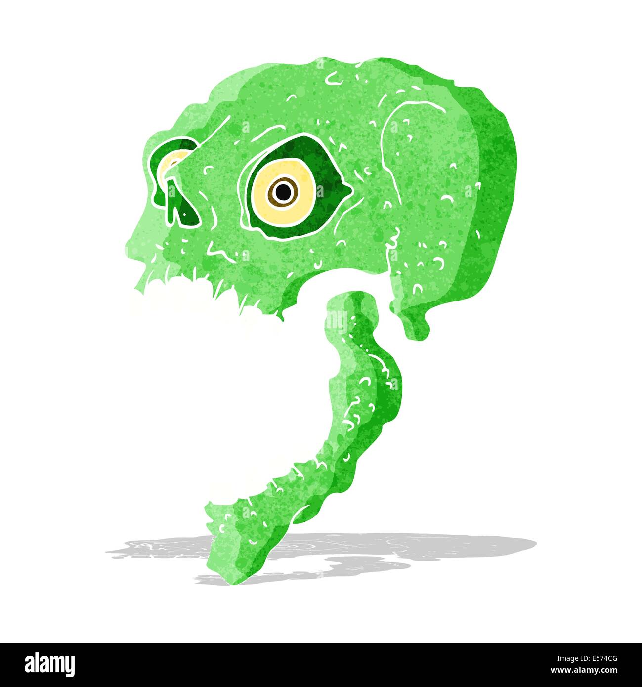 cartoon scary skull Stock Vector Image & Art - Alamy