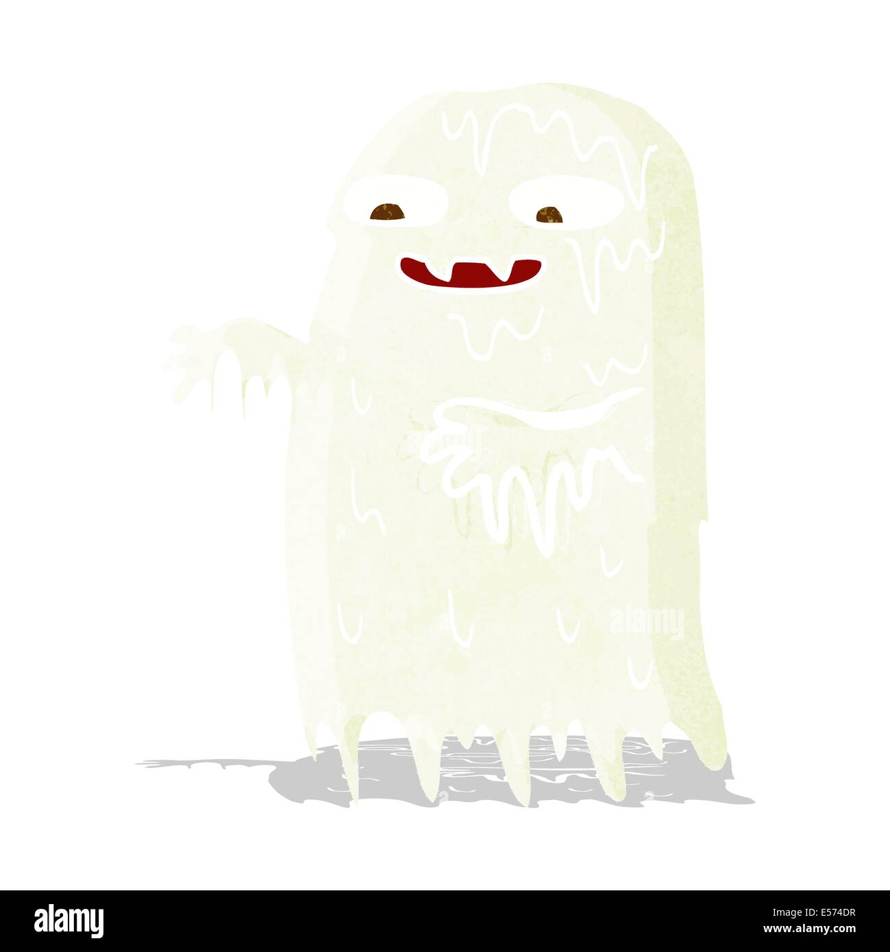cartoon gross slime ghost Stock Vector Image & Art - Alamy