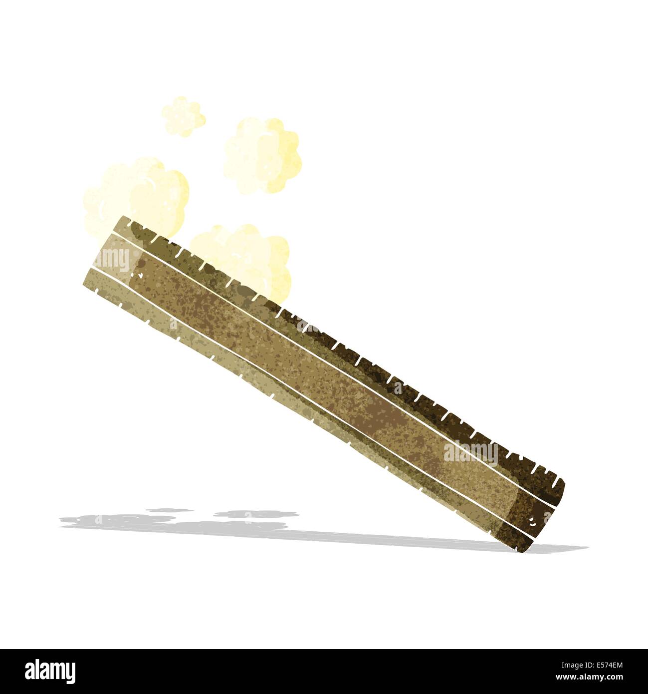 cartoon wooden ruler Stock Vector Image & Art - Alamy