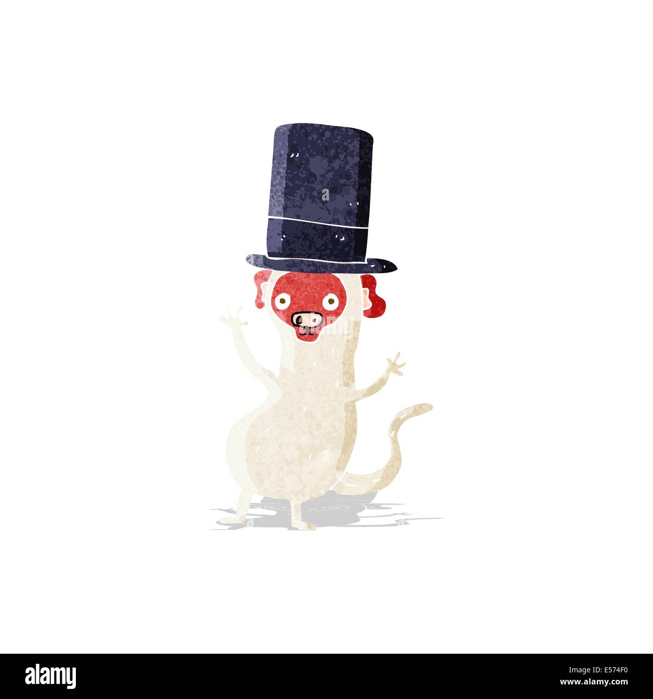 Top hat in hand Stock Vector Images - Alamy
