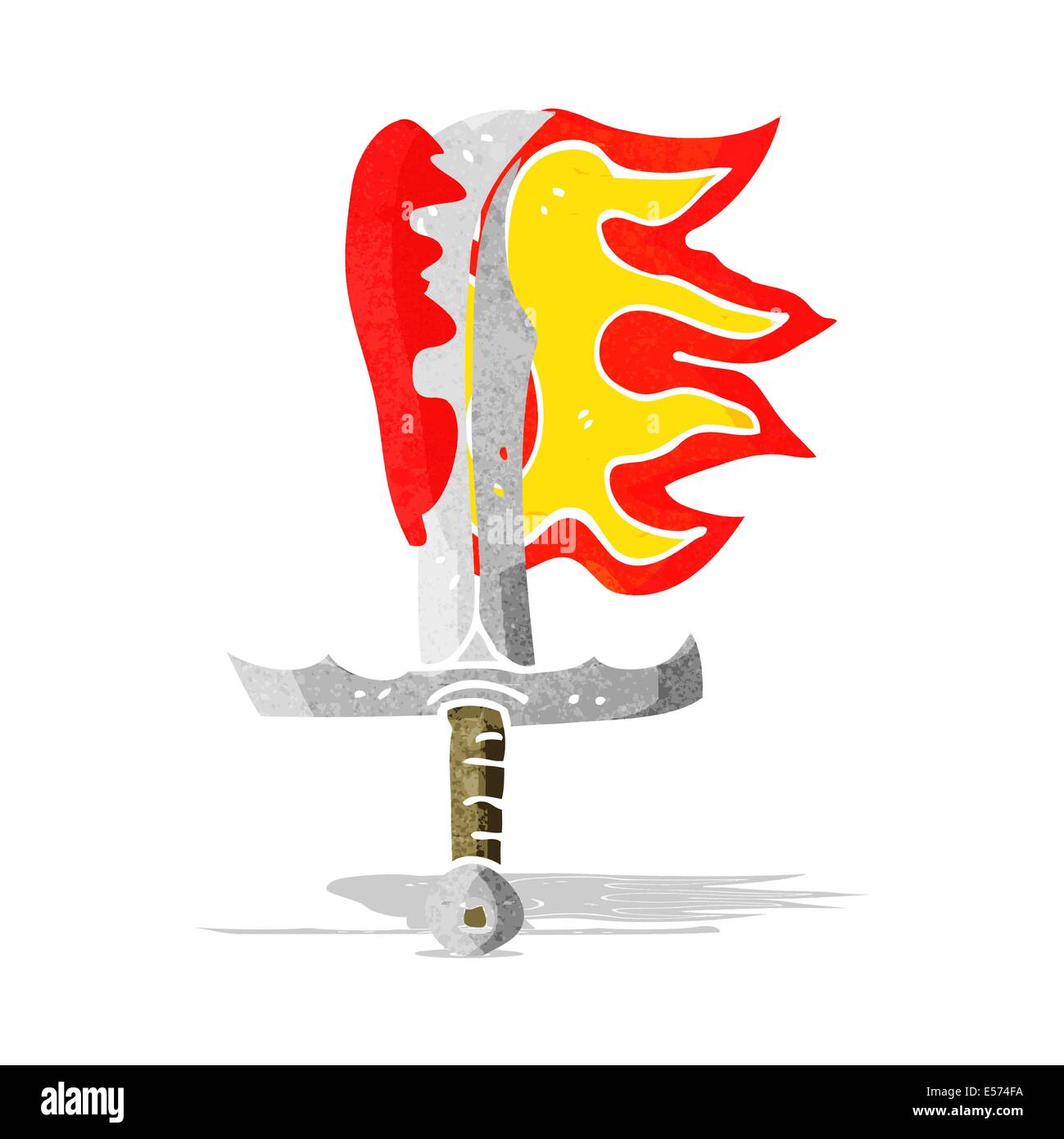 Bloody Sword Stock Vector Images - Alamy
