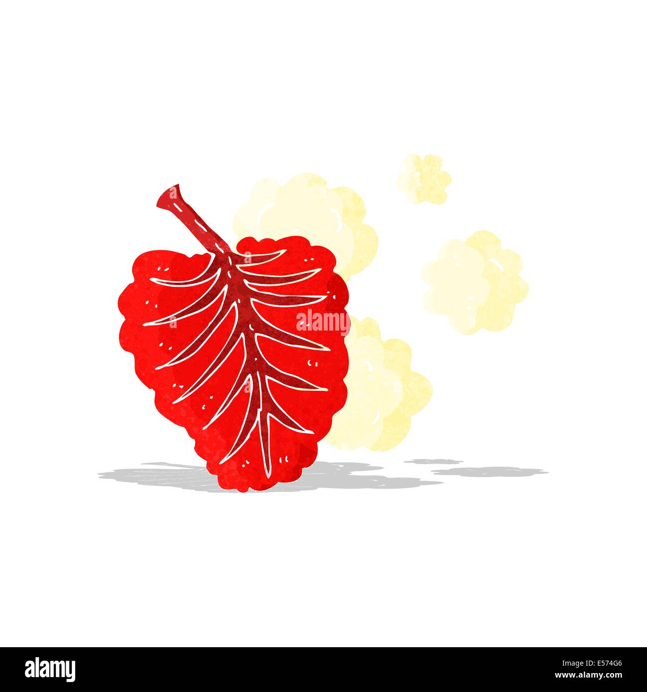 cartoon leaf symbol Stock Vector Image & Art - Alamy