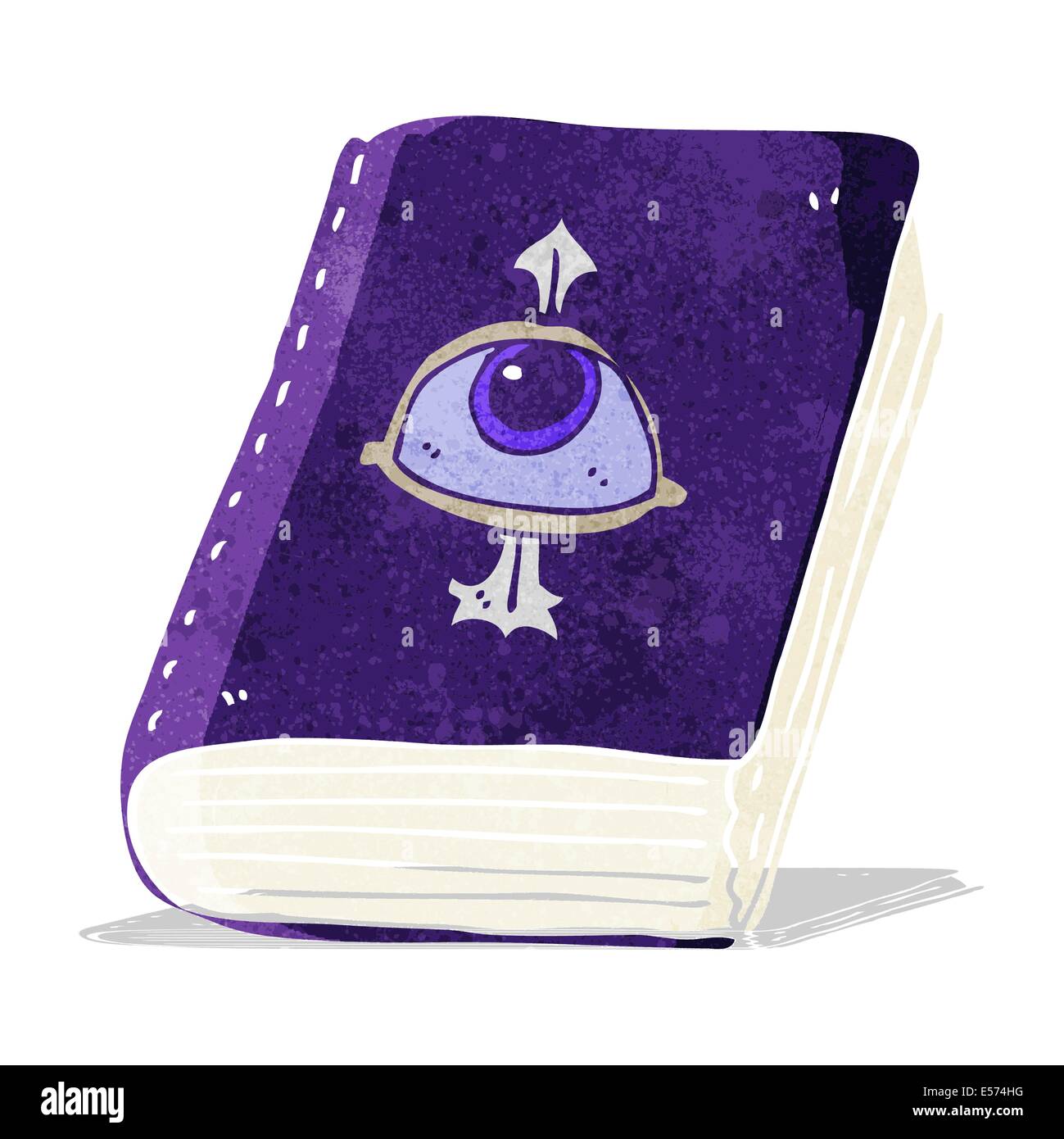 cartoon magic spell book Stock Vector Image & Art - Alamy