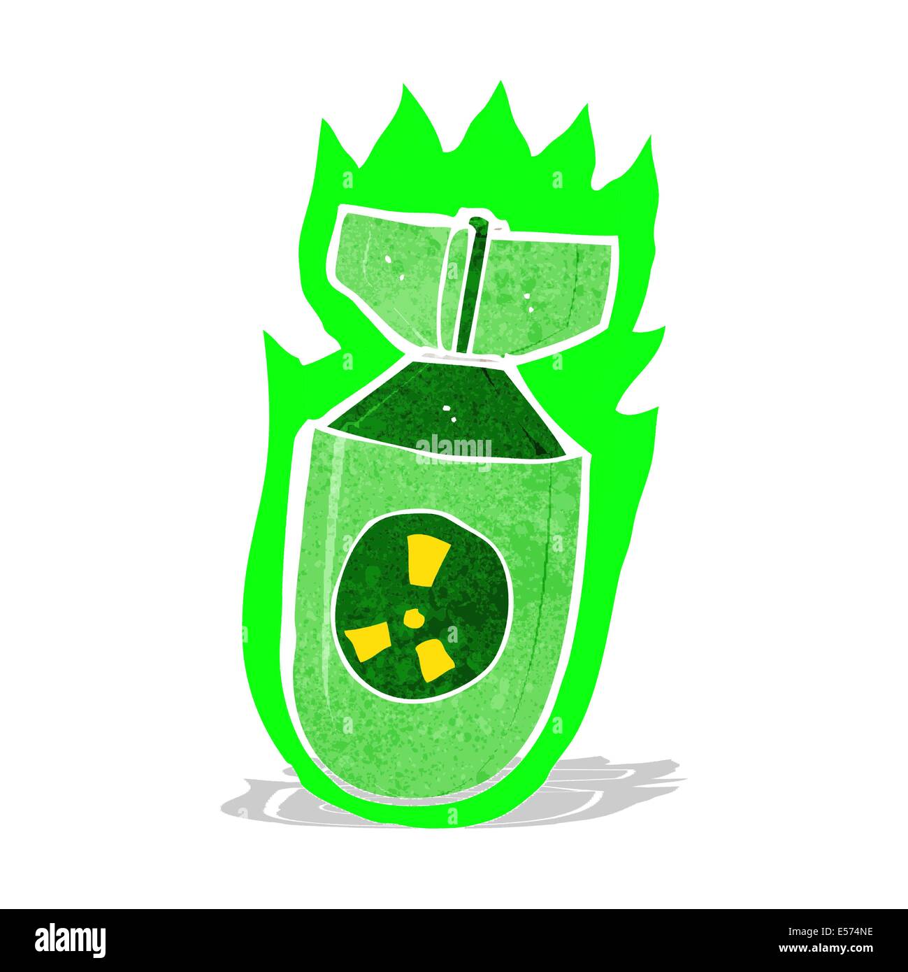 cartoon atomic bomb Stock Vector Image & Art - Alamy