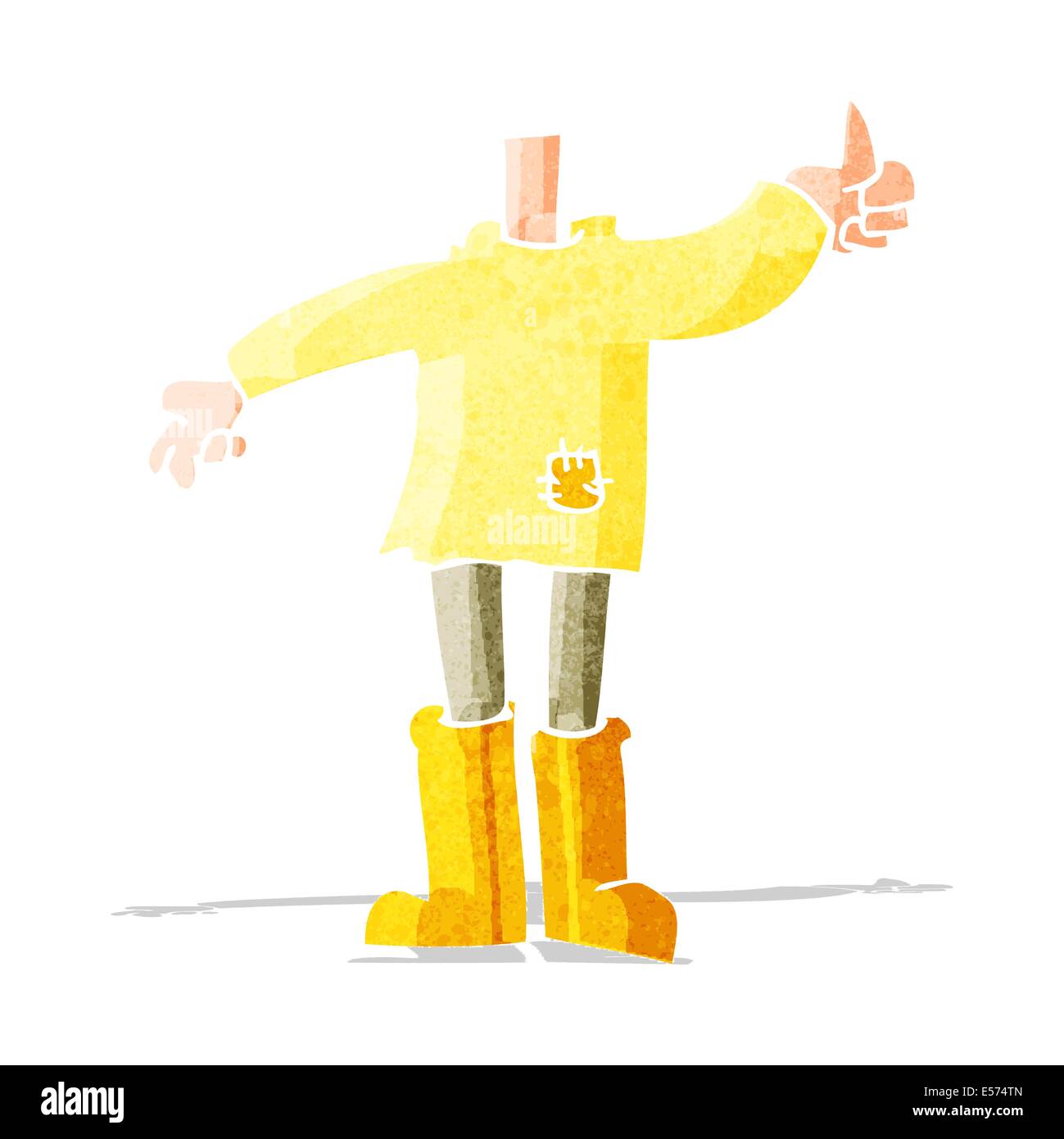 cartoon body (mix and match cartoons or add photo faces Stock Vector ...