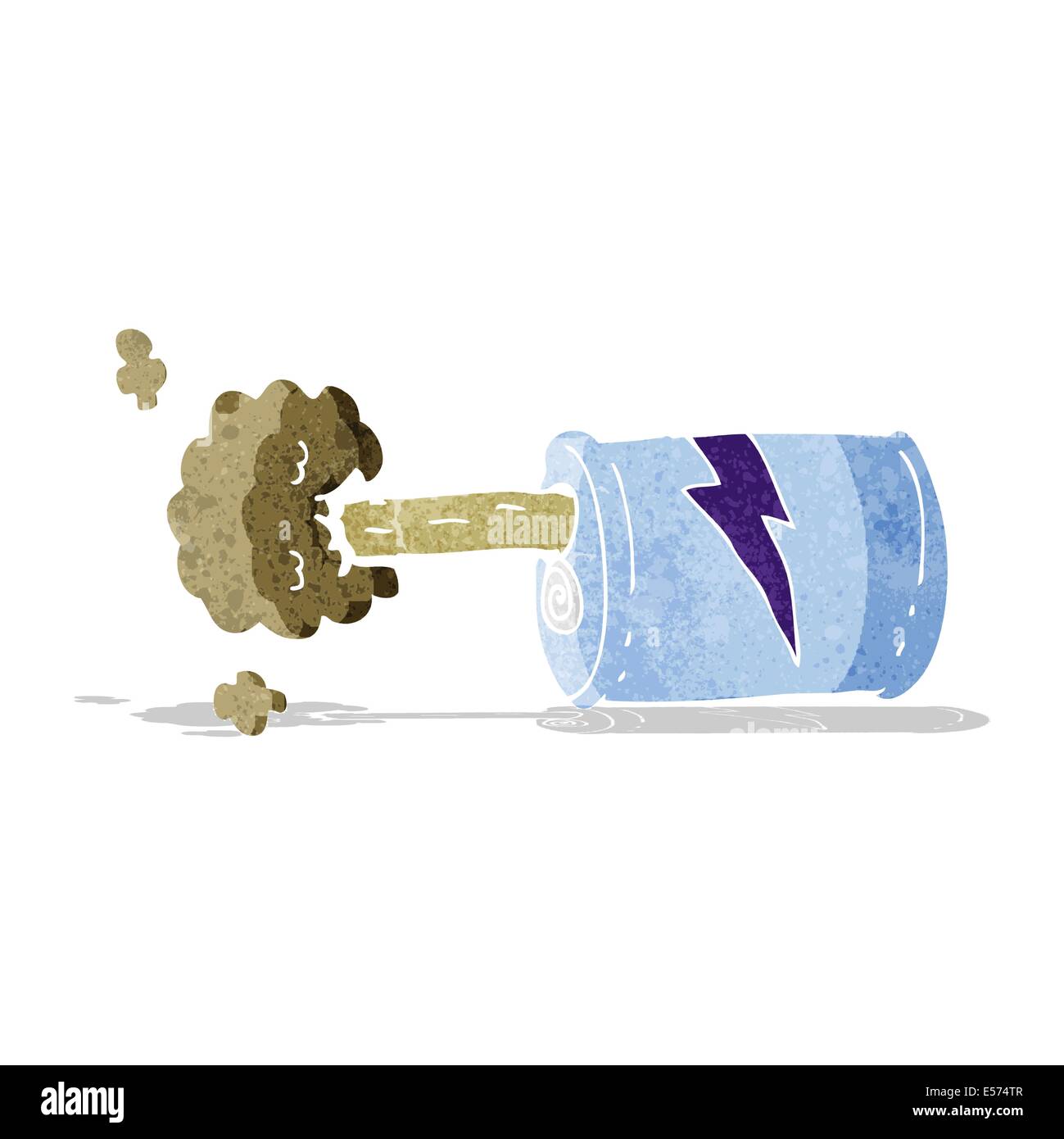 Cartoon fizzy drink can Stock Vector Images - Alamy