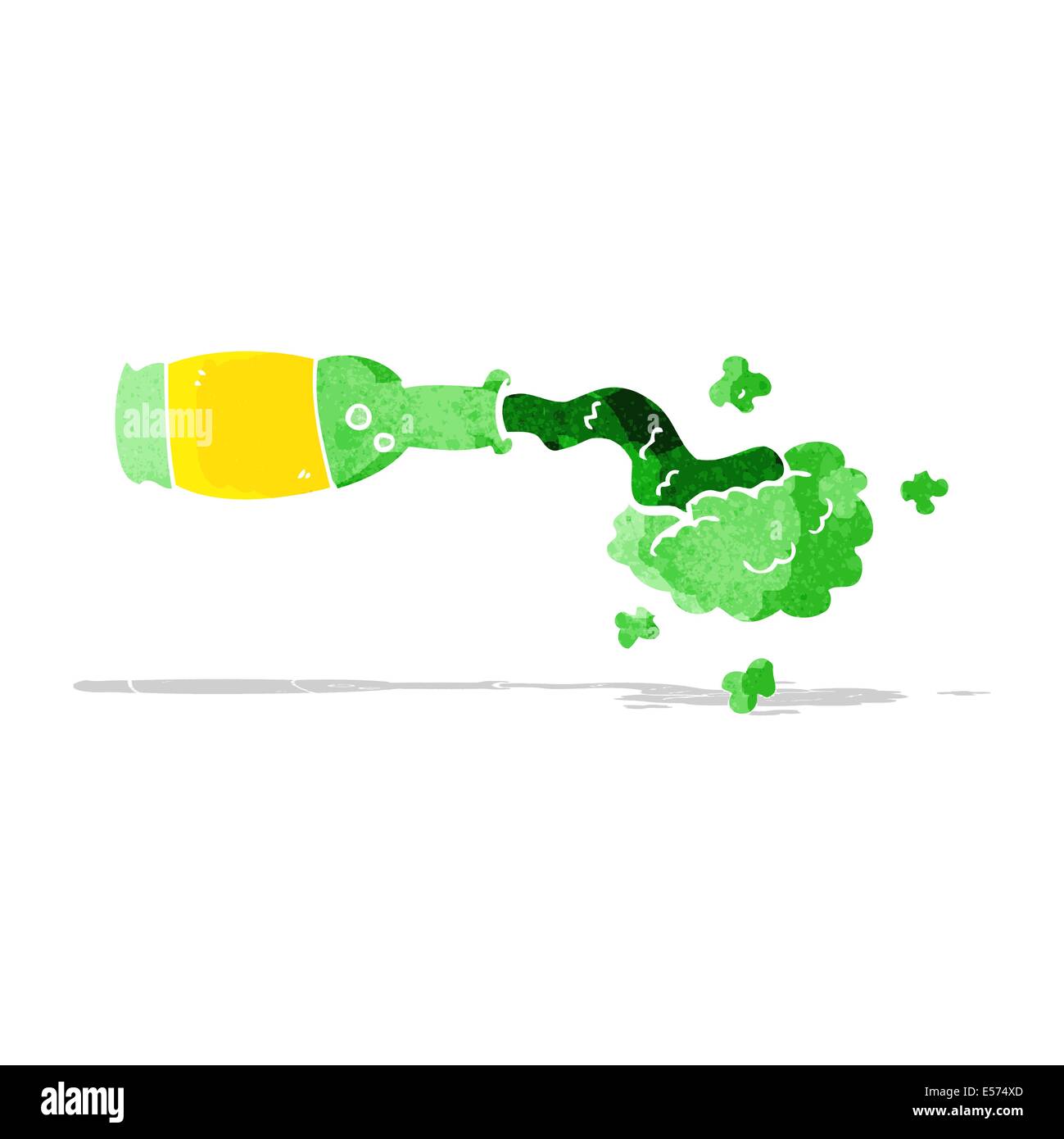 cartoon spilled green potion Stock Vector Image & Art - Alamy