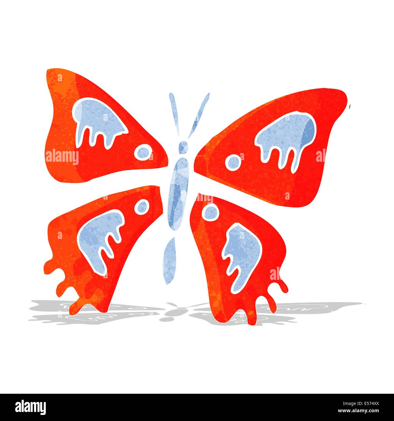Crazy butterfly Stock Vector Images - Alamy