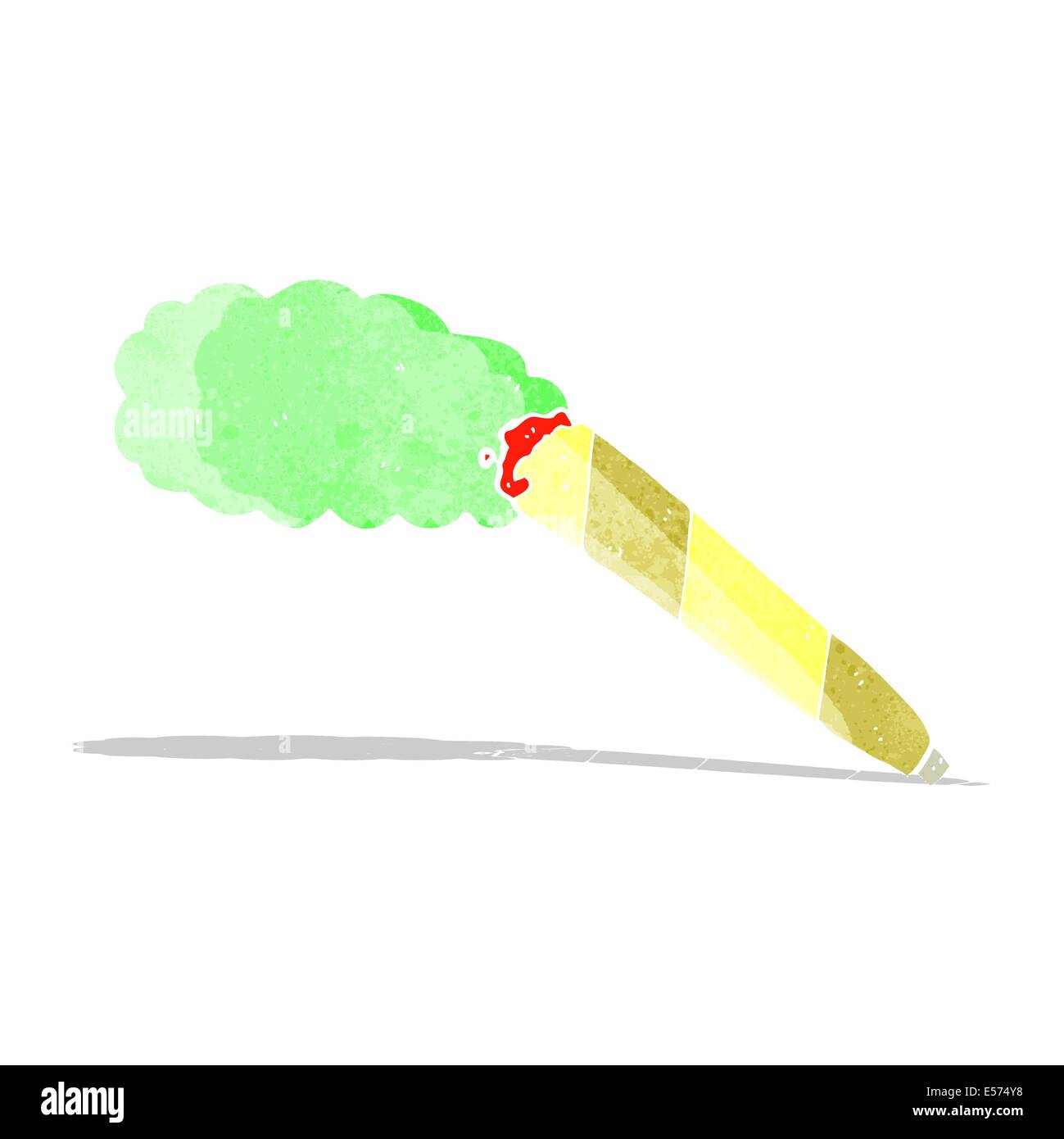 cartoon marijuana cigarette Stock Vector Image & Art - Alamy