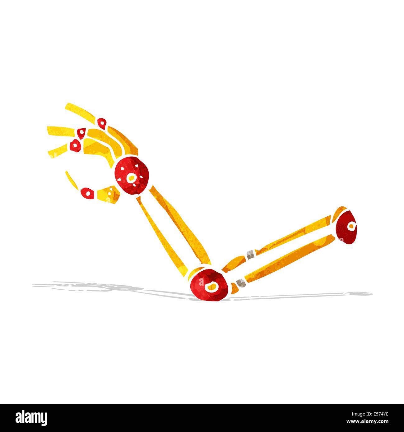 cartoon robot arm Stock Vector Image & Art - Alamy