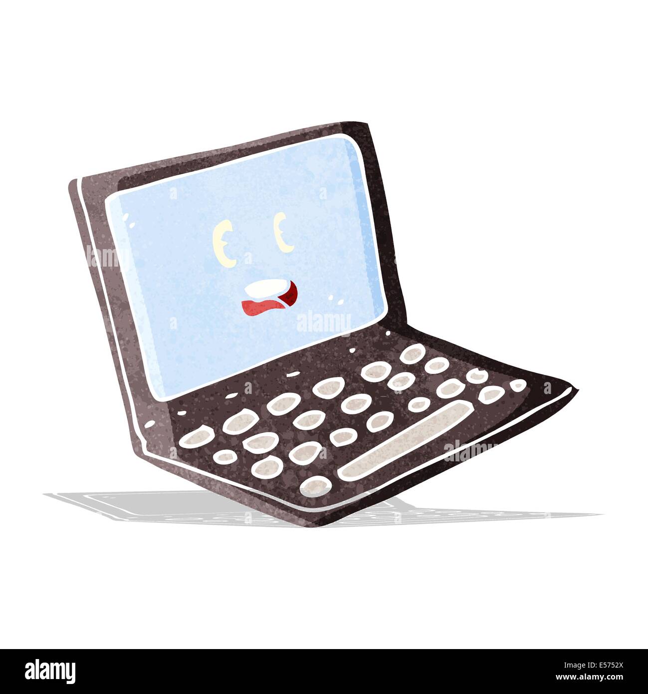 cartoon laptop computer Stock Vector Image & Art - Alamy