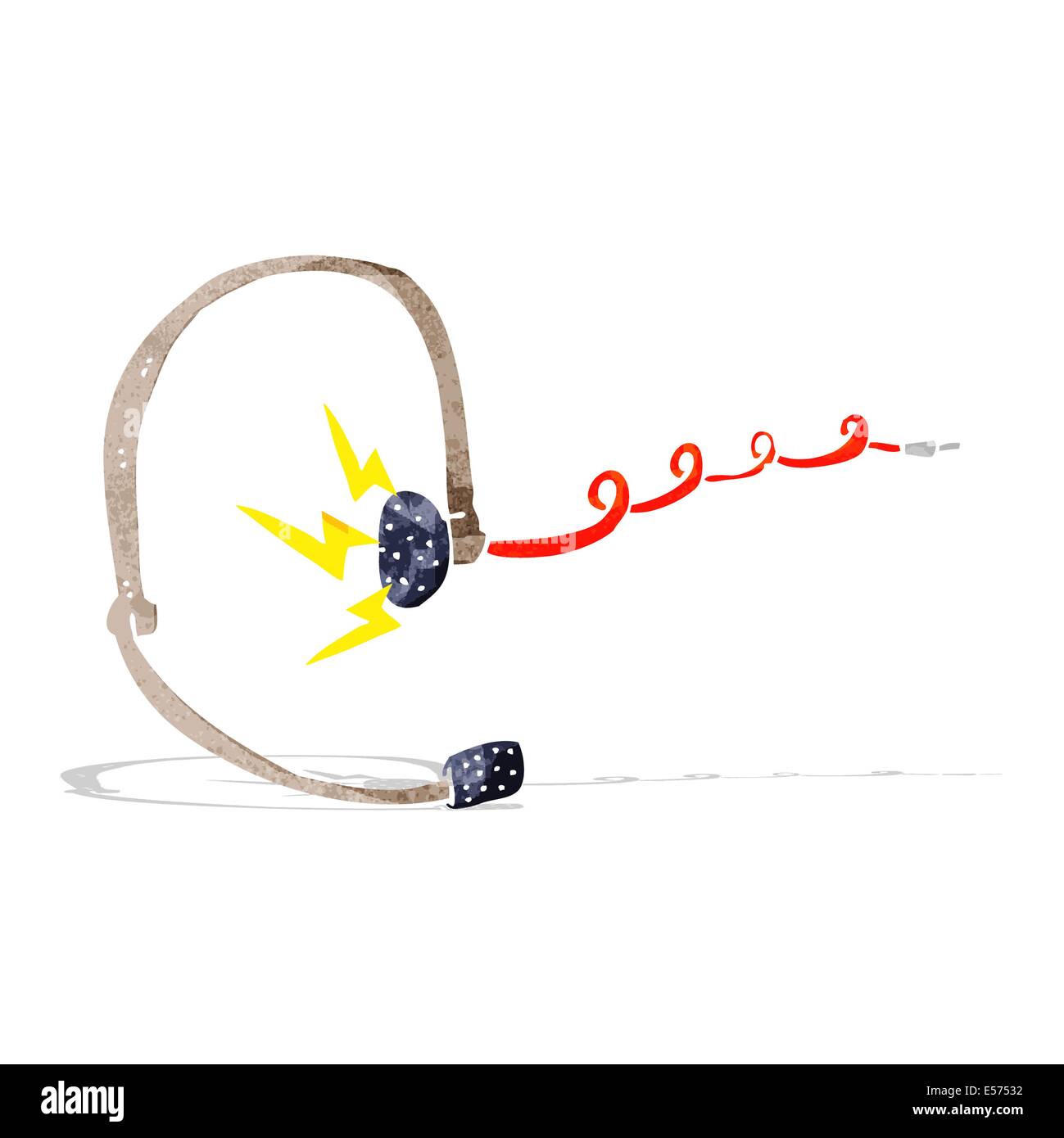 Cartoon call center headset hi-res stock photography and images - Alamy