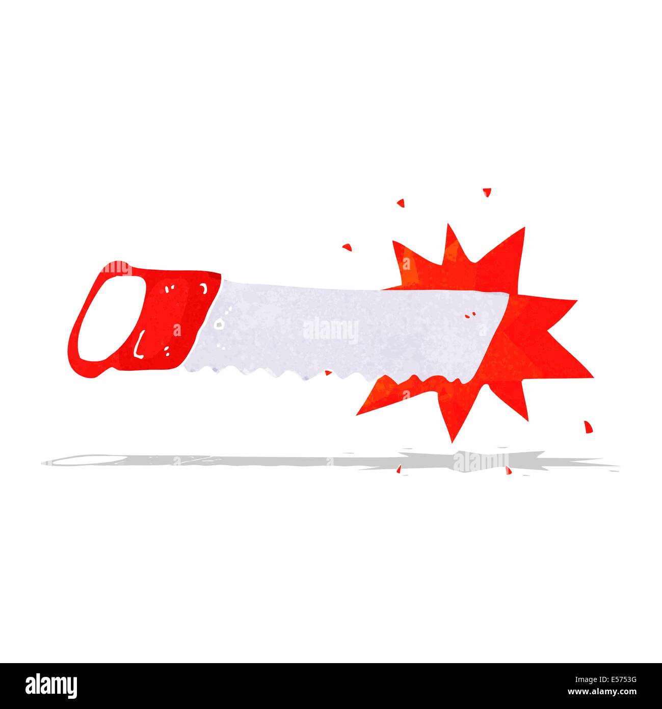 Cartoon saw Stock Vector Images - Alamy