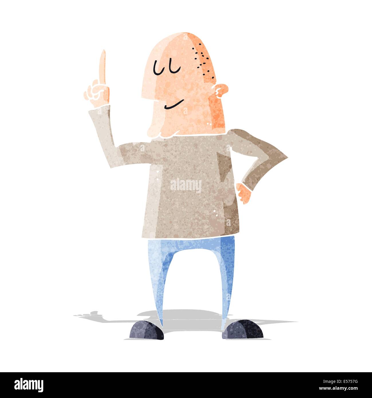 cartoon man pointing finger Stock Vector Image & Art - Alamy