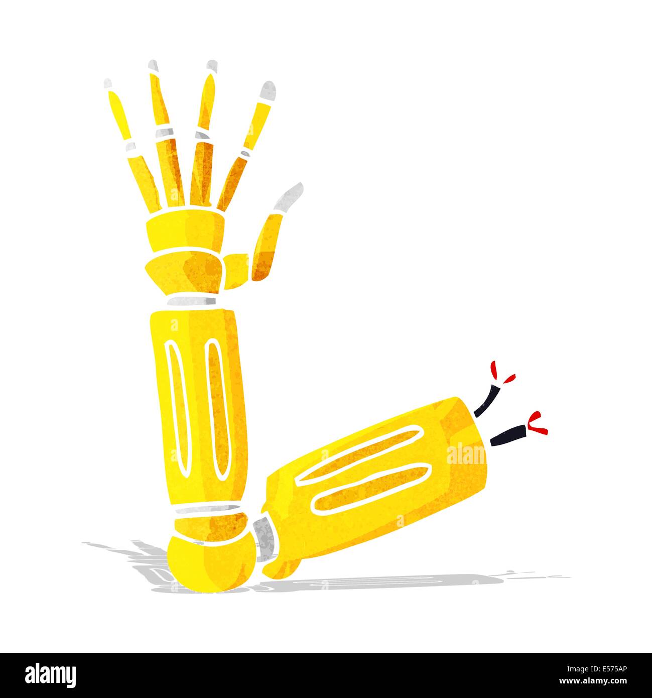 cartoon robot arm Stock Vector Image & Art - Alamy