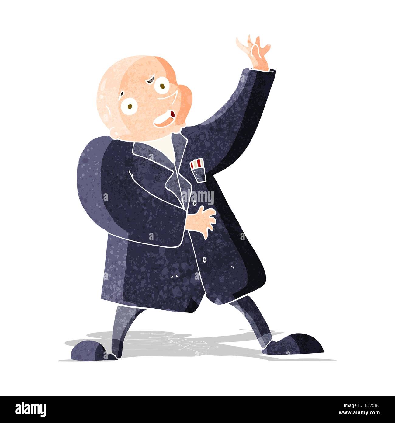 cartoon mad scientist Stock Vector Image & Art - Alamy