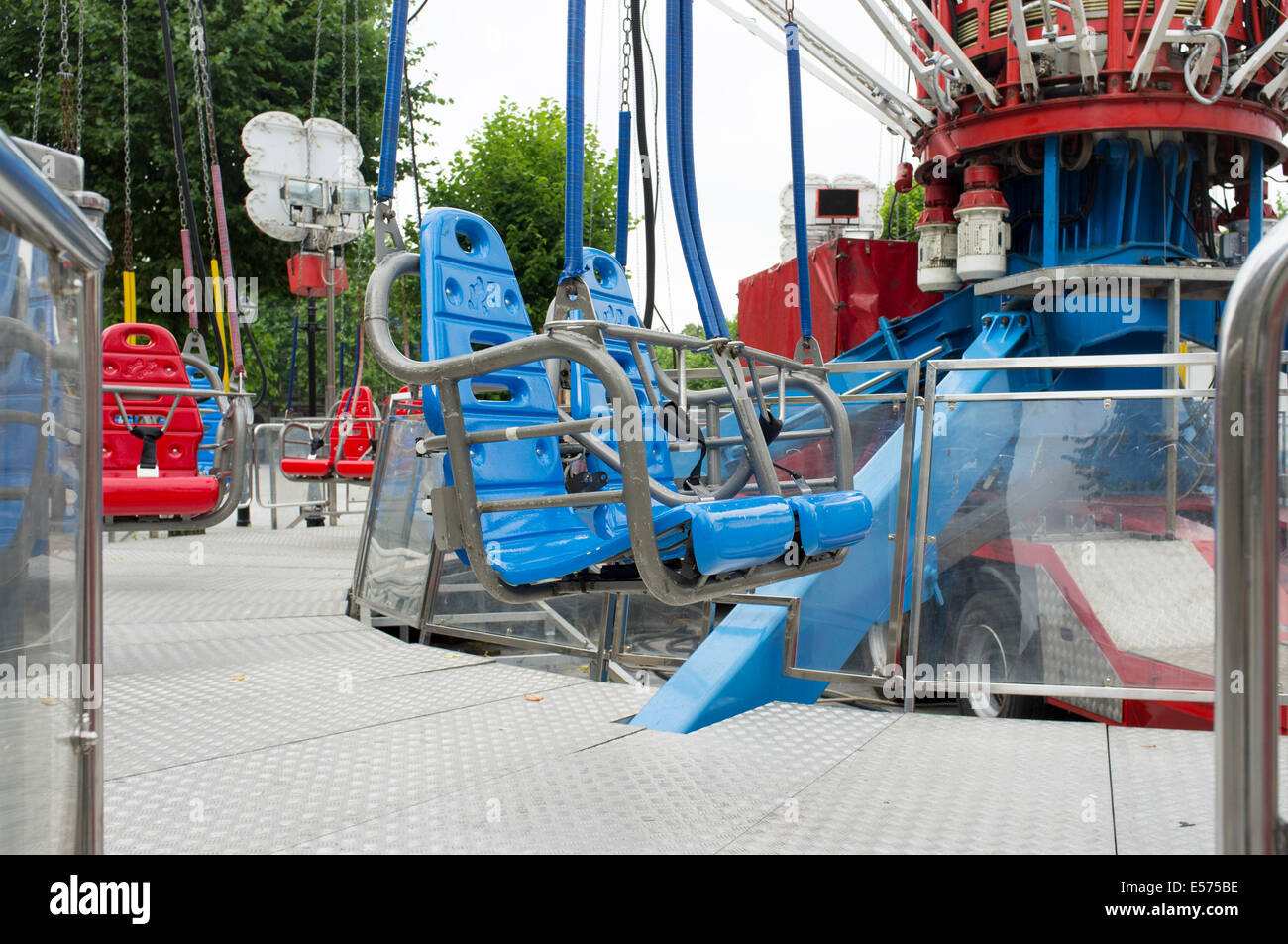 Fairground ride seats hi-res stock photography and images - Alamy