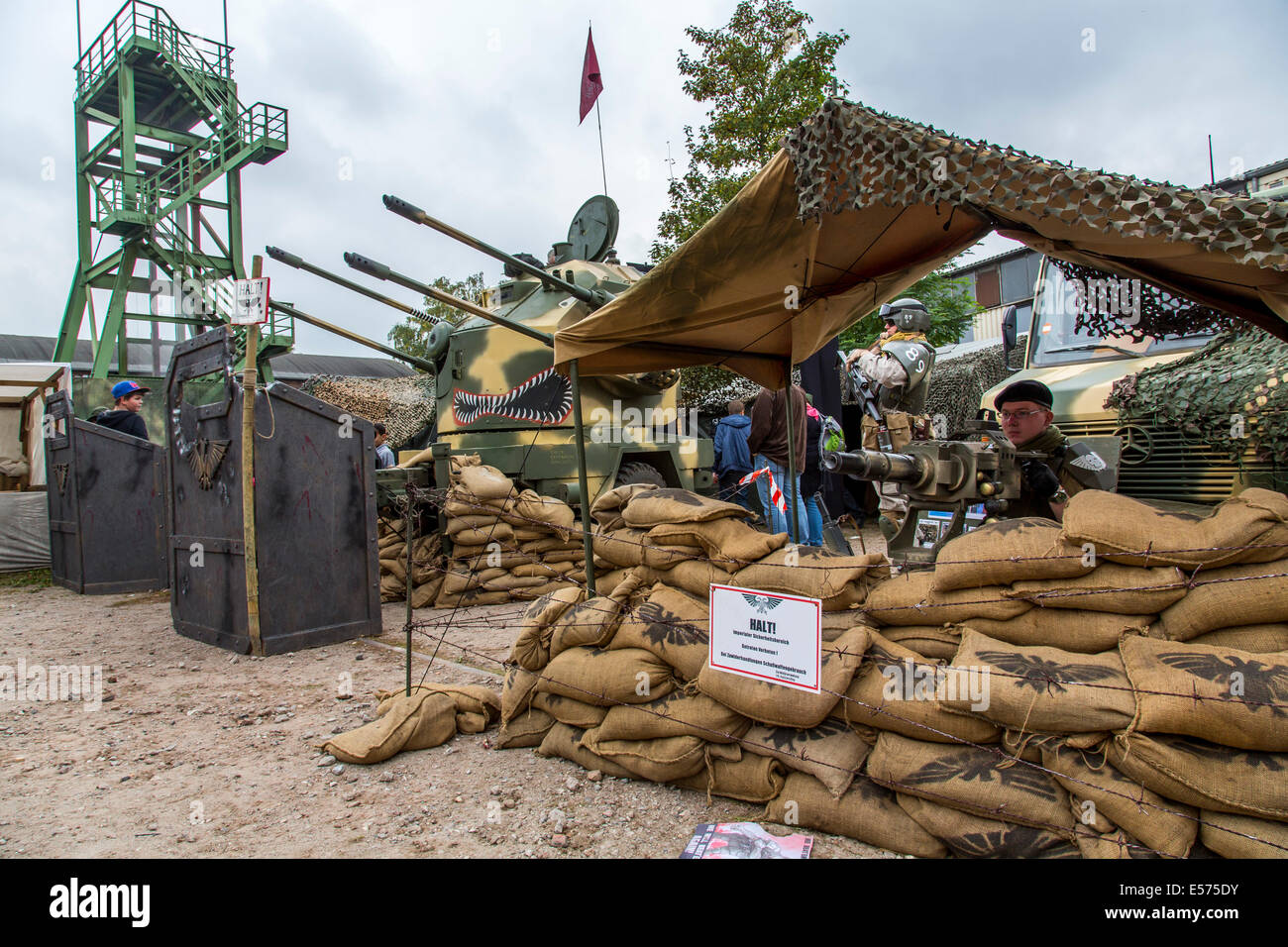 Actors of the Inquisition squad 23 from the computer game Warhammer 40K ...