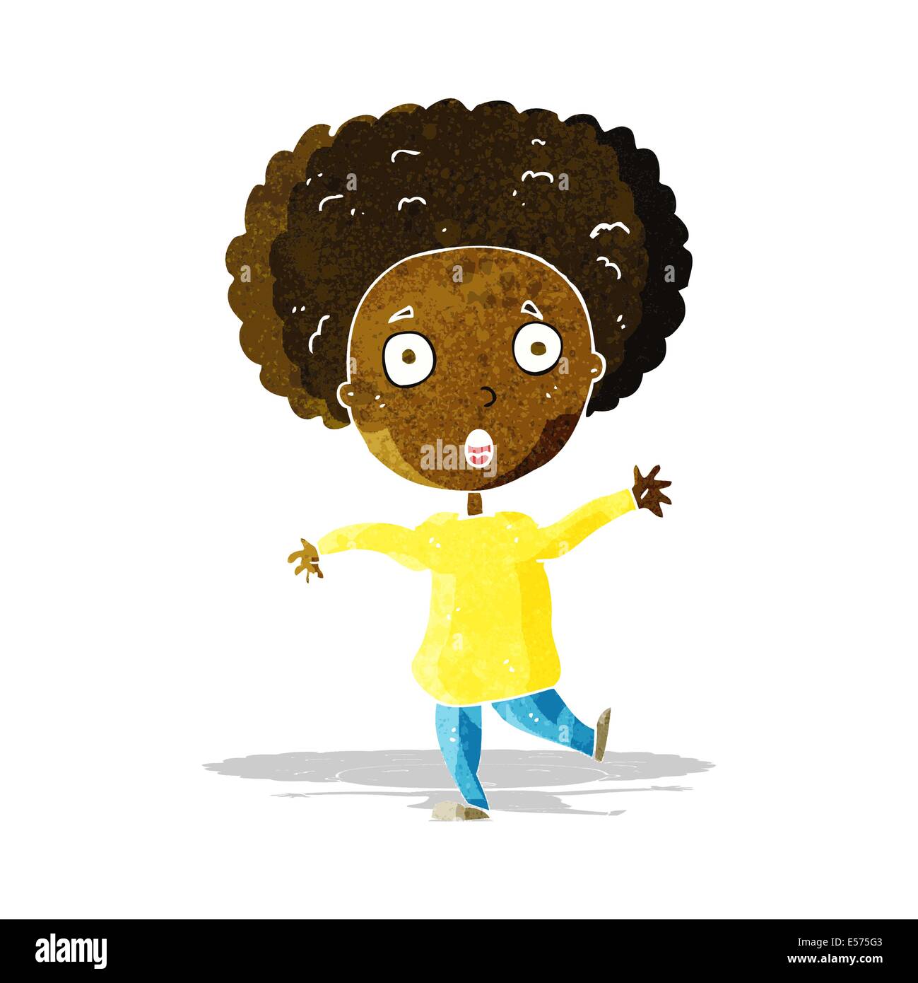 cartoon startled person Stock Vector Image & Art - Alamy