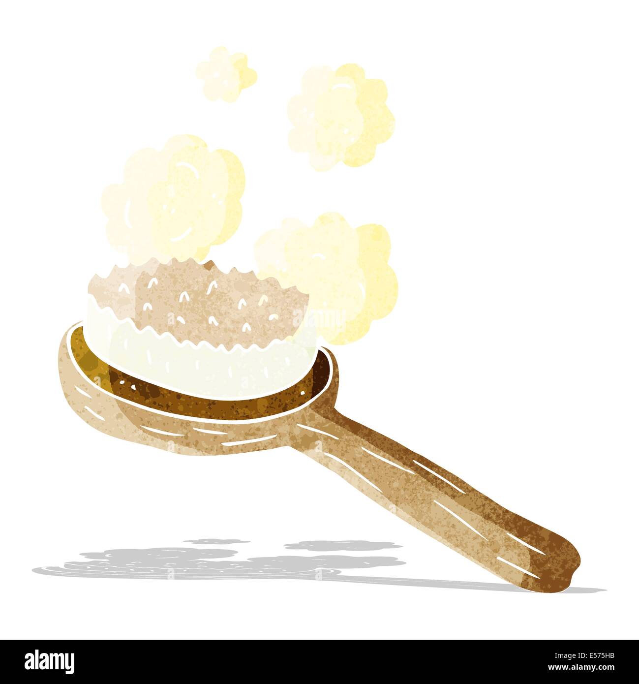 Funny hair brush cartoon Stock Vector Images - Alamy