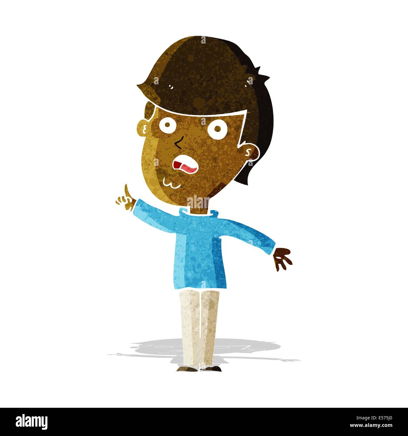 Cartoon man asking question Stock Vector Images - Alamy