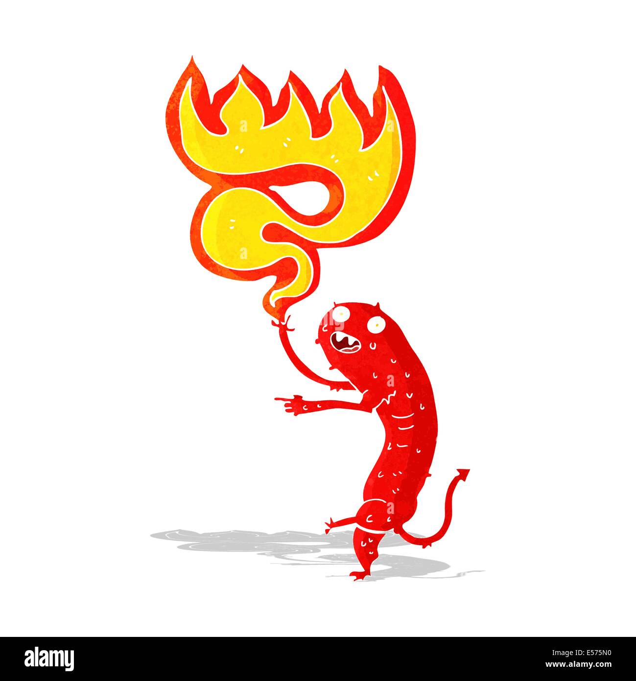 cartoon gross little monster Stock Vector Image & Art - Alamy