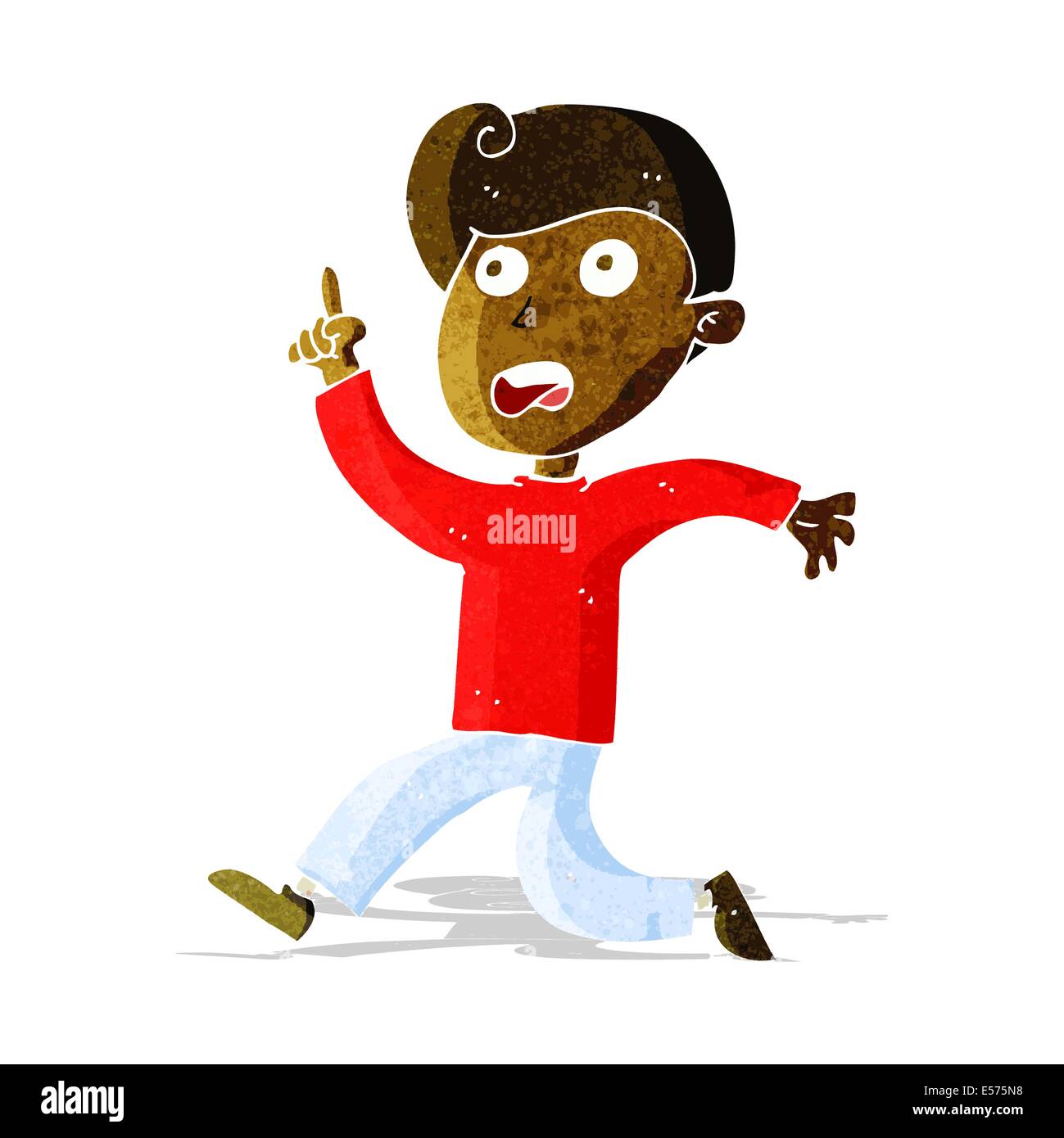 cartoon boy panicking Stock Vector Image & Art - Alamy