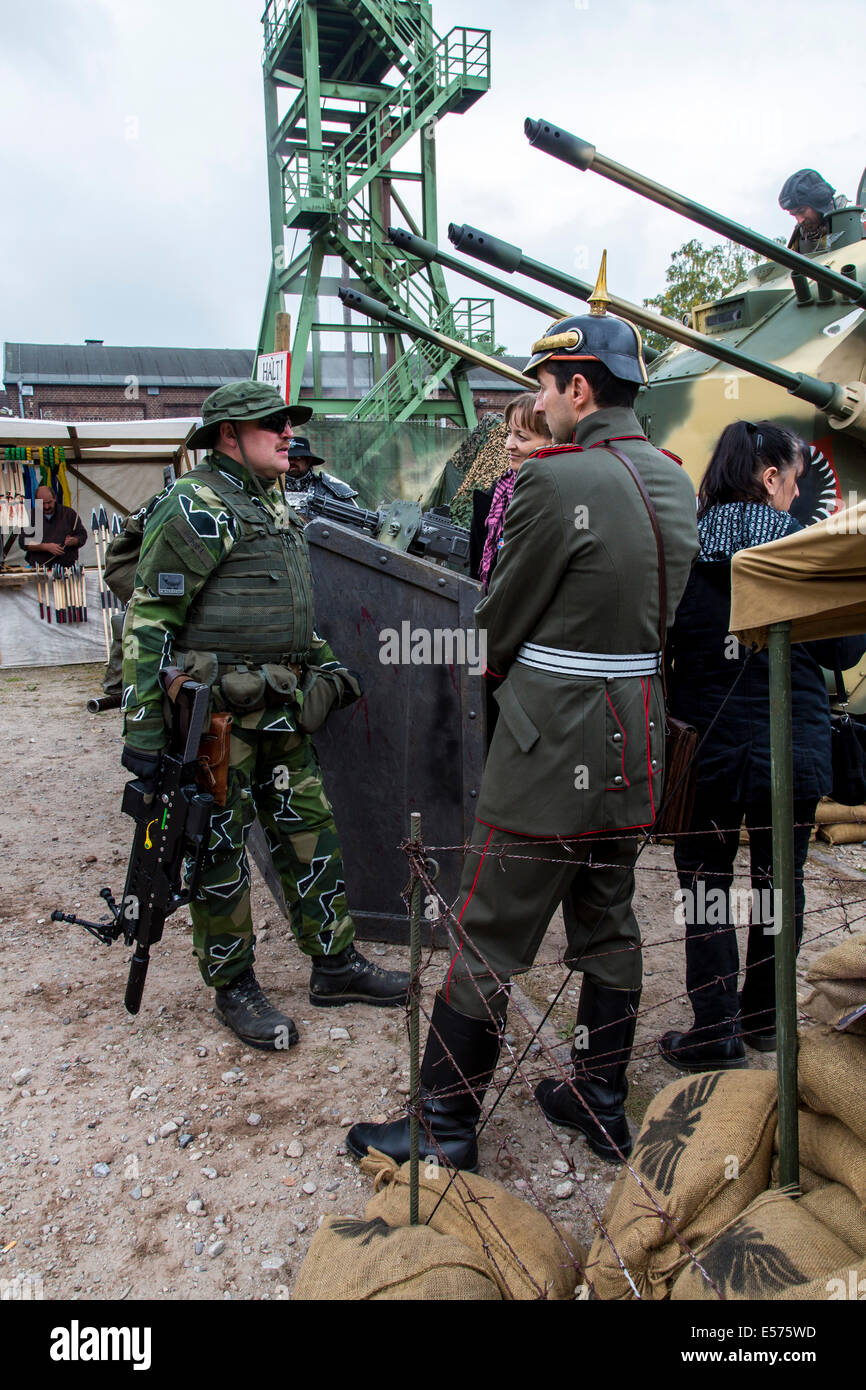 Actors of the Inquisition squad 23 from the computer game Warhammer 40K ...