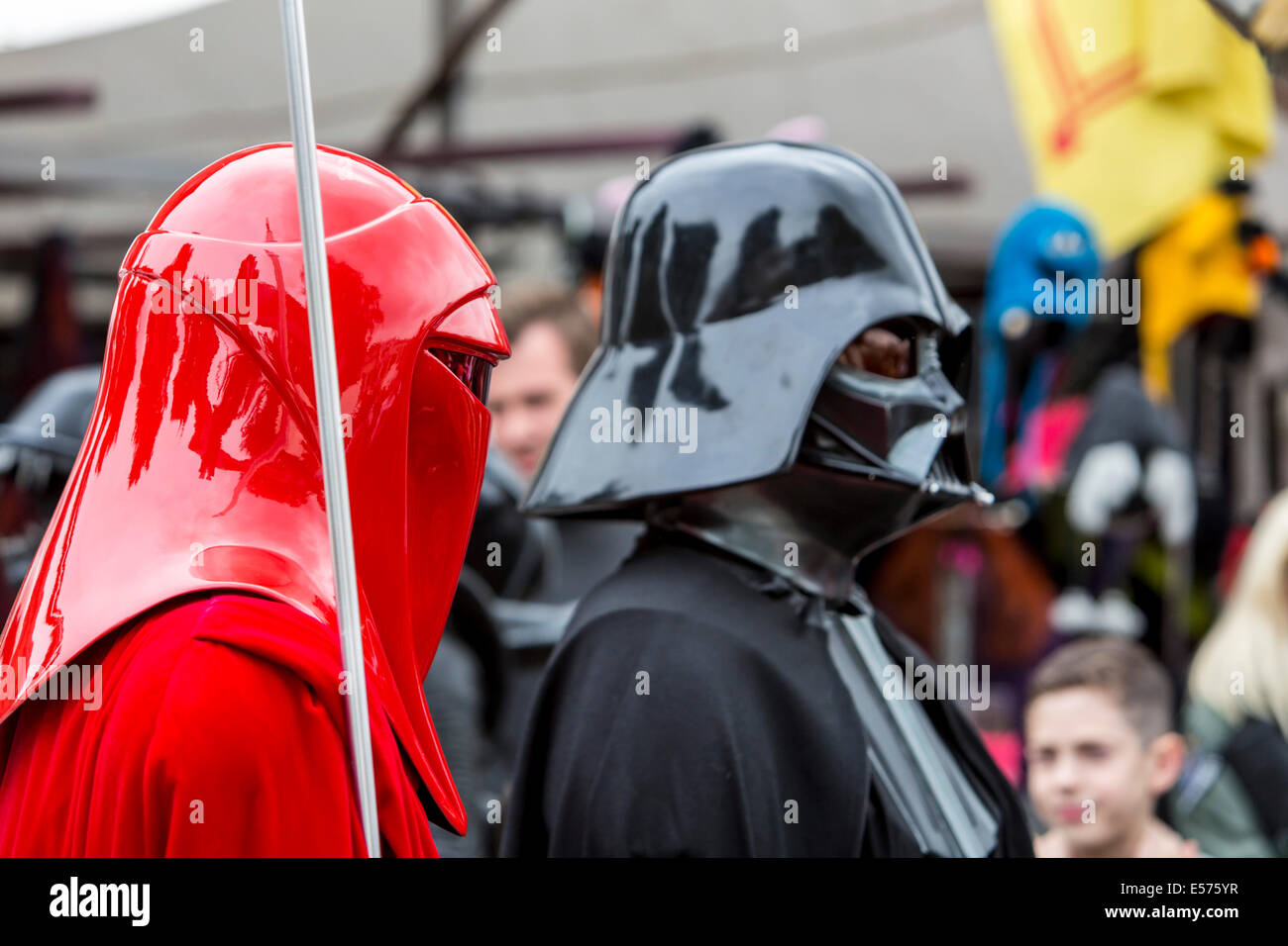 Space Knights event, Fantasy Festival, Performers from the Star Wars ...