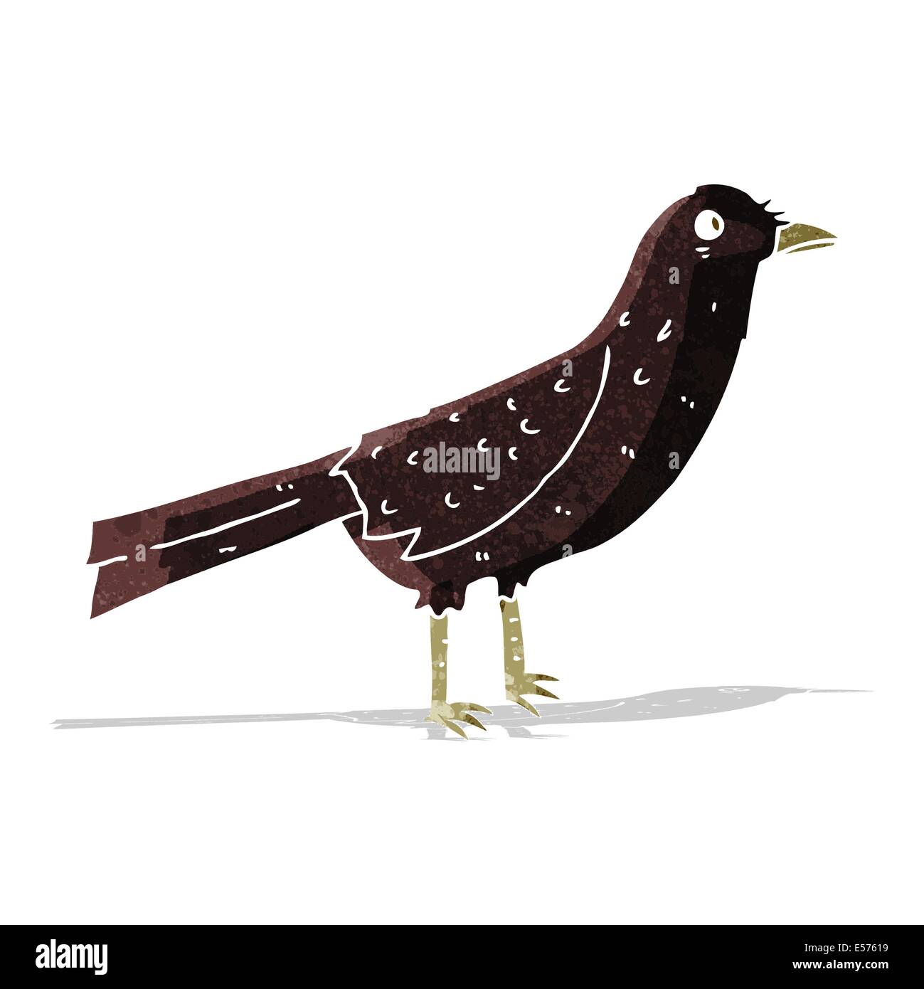 Crazy crow Stock Vector Images - Alamy