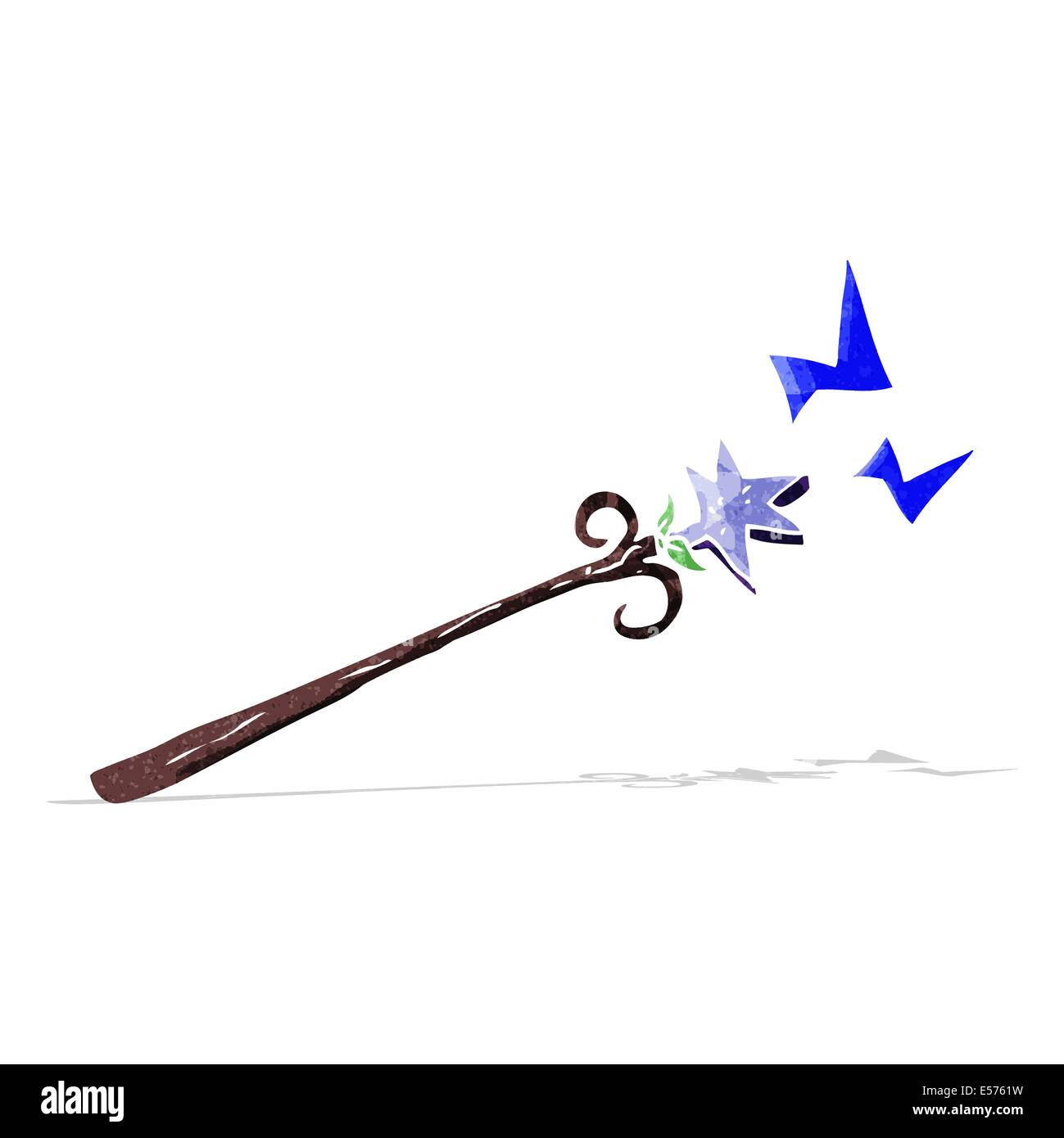 cartoon magic wand Stock Vector Image & Art - Alamy