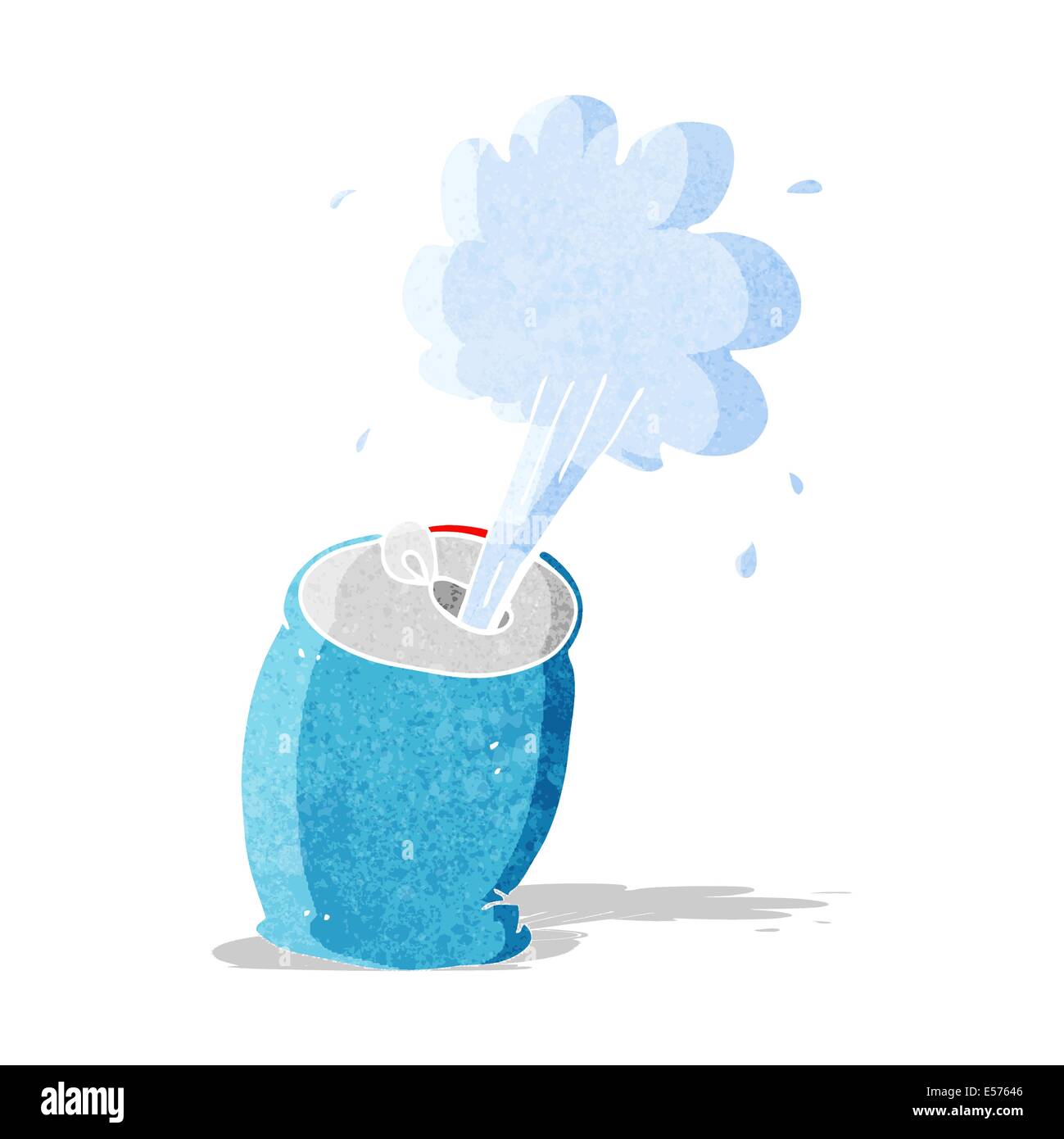 cartoon fizzing soda can Stock Vector Image & Art - Alamy