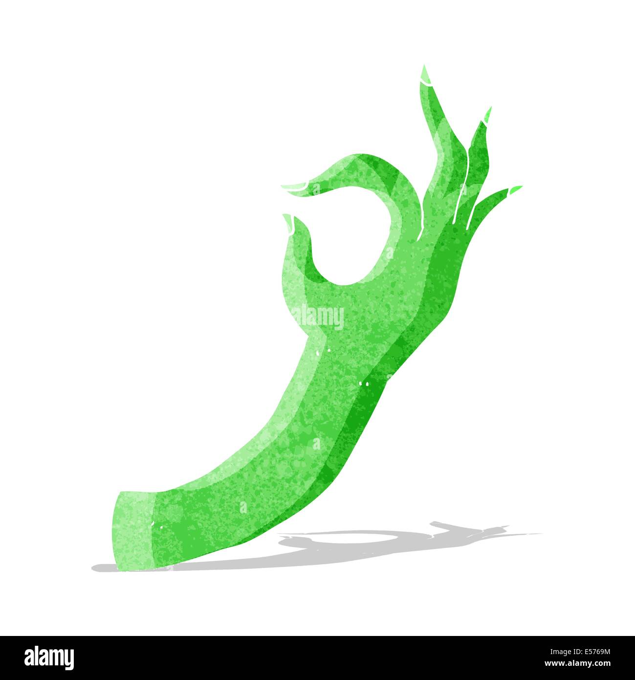 cartoon hand symbol Stock Vector Image & Art - Alamy