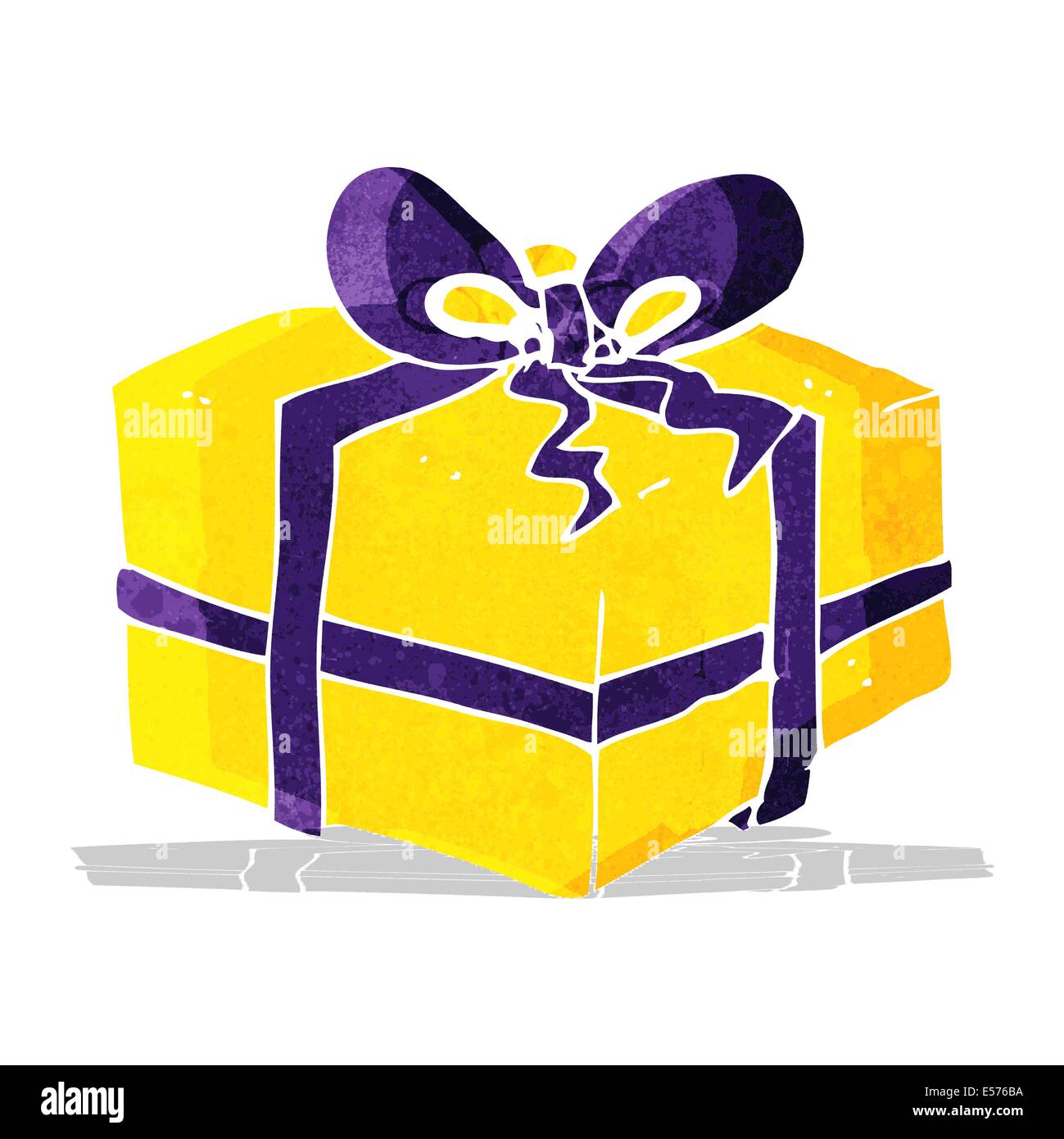 cartoon christmas present Stock Vector Image & Art - Alamy