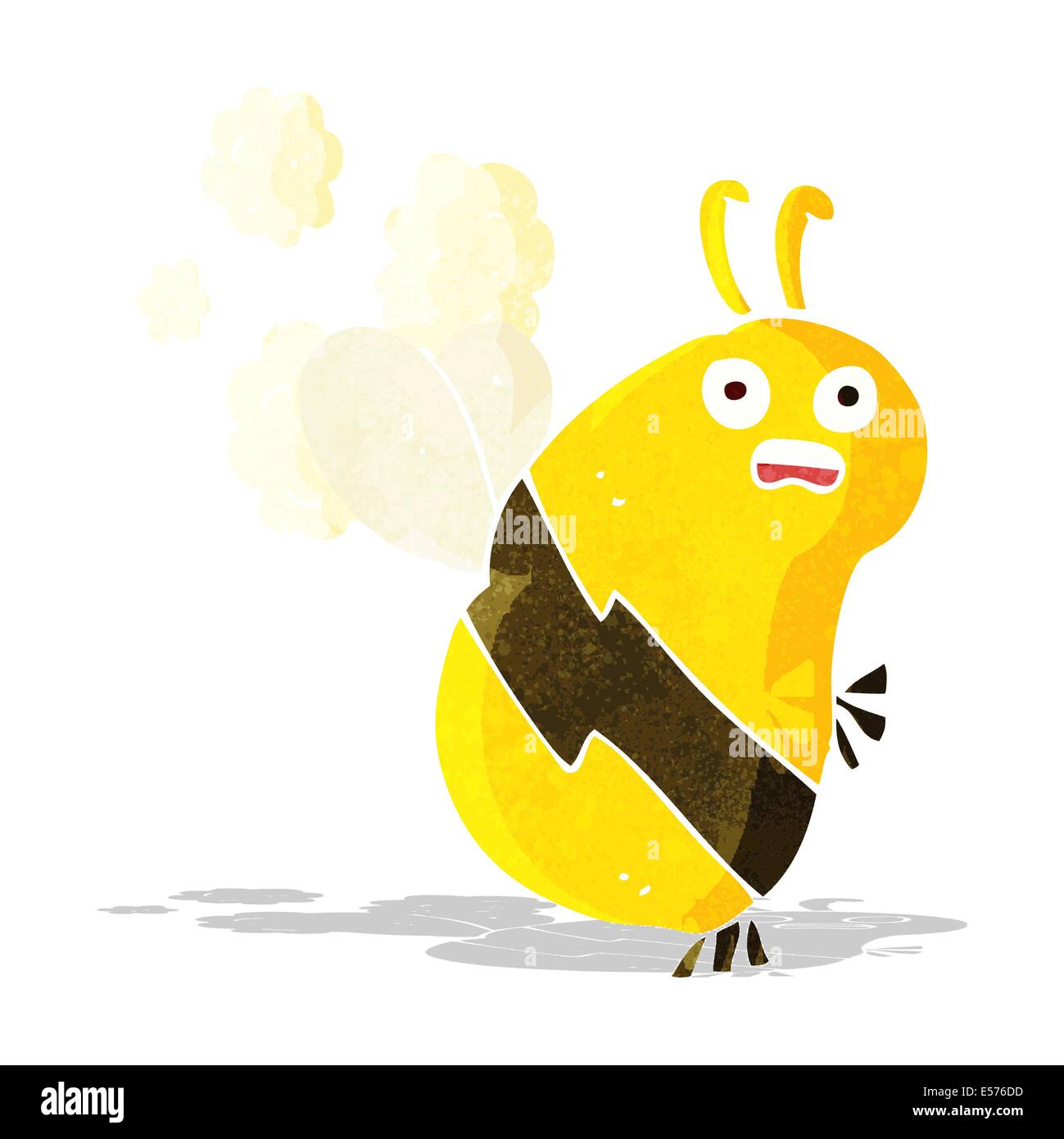 funny cartoon bee Stock Vector Image & Art - Alamy