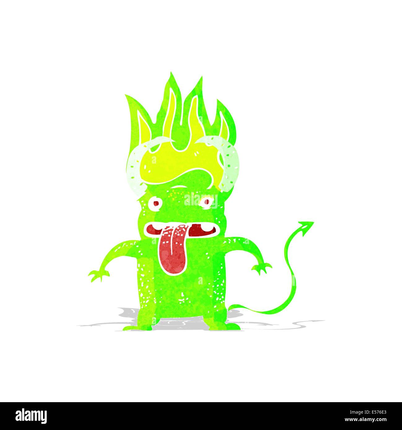 Little devil Stock Vector Images - Alamy