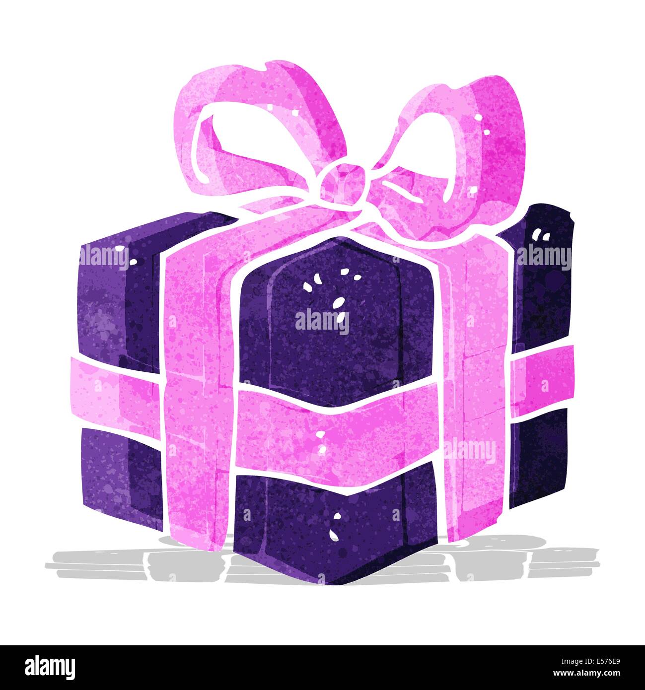 cartoon christmas present Stock Vector Image & Art - Alamy