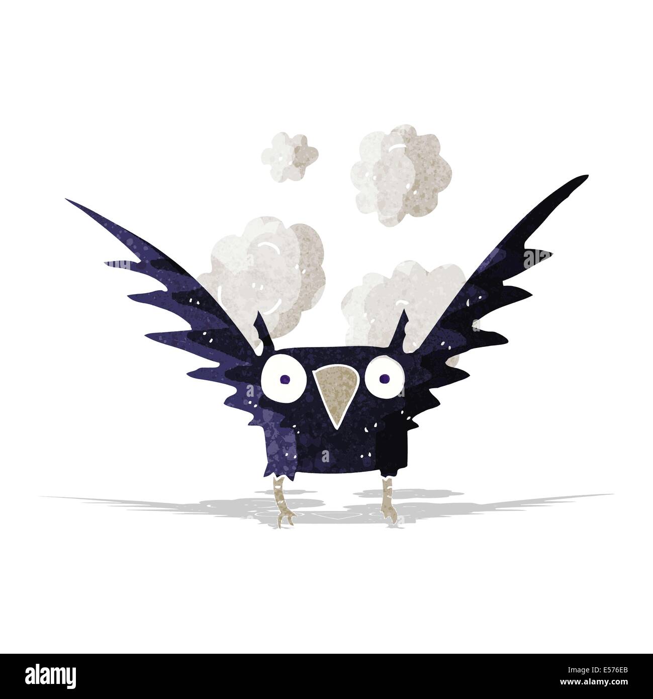 cartoon spooky bird Stock Vector Image & Art - Alamy