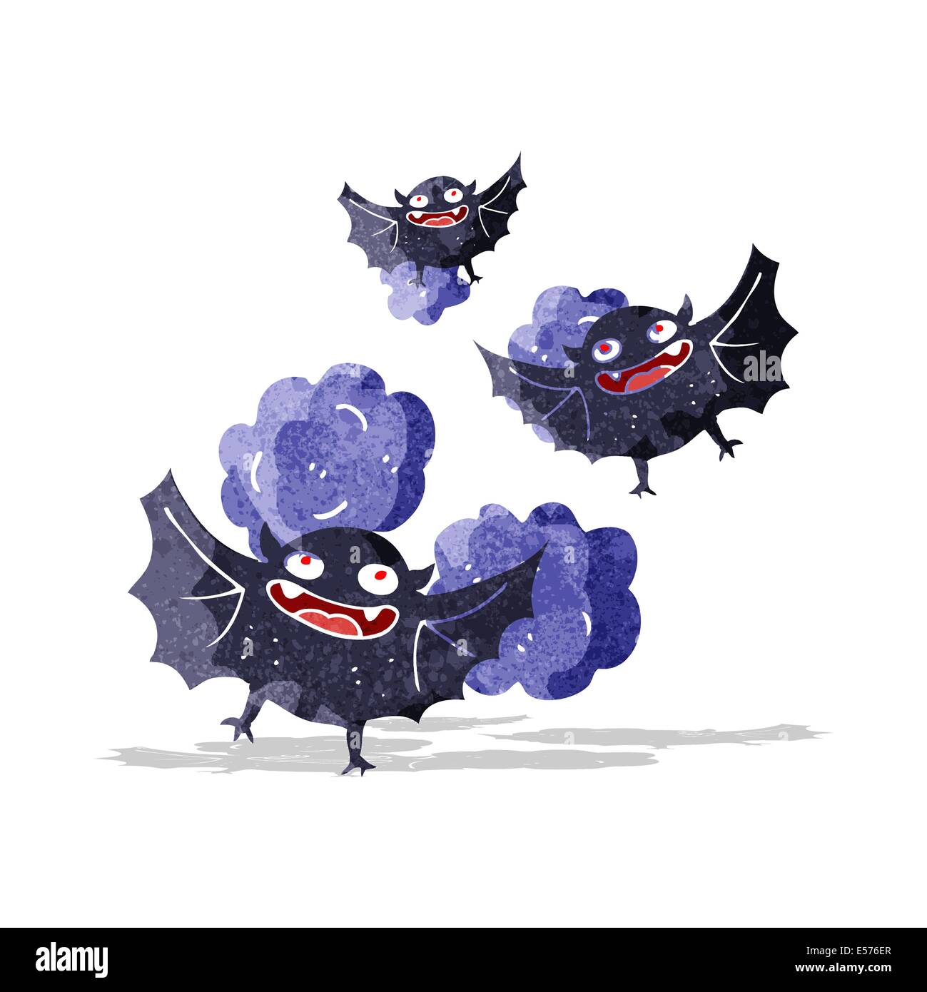 cartoon vampire bats Stock Vector Image & Art - Alamy