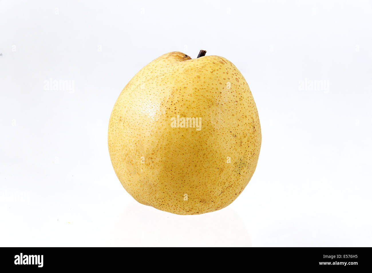Chinese pear isolated on white background Stock Photo - Alamy